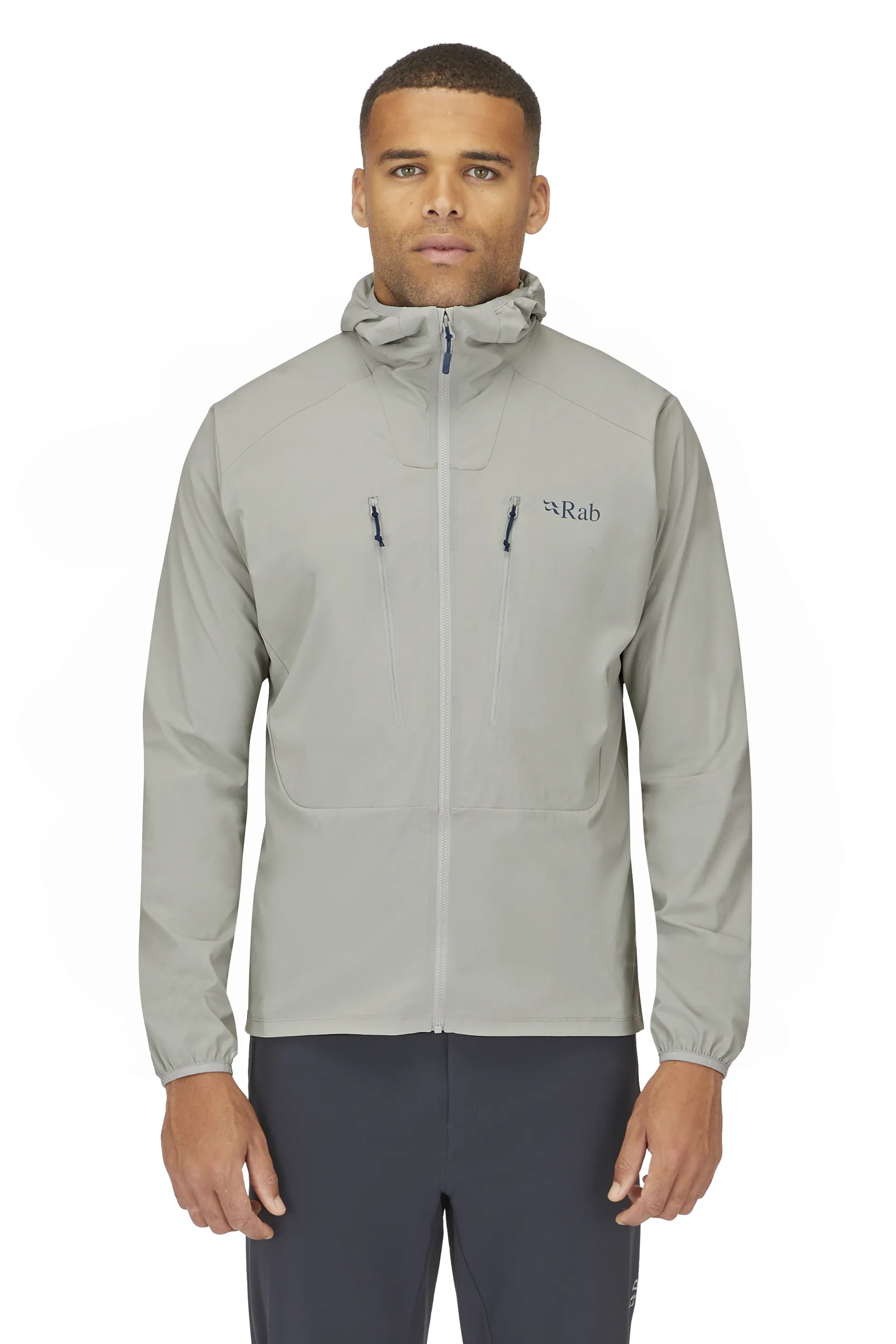 Rab Mens Borealis Jacket Light Zinc