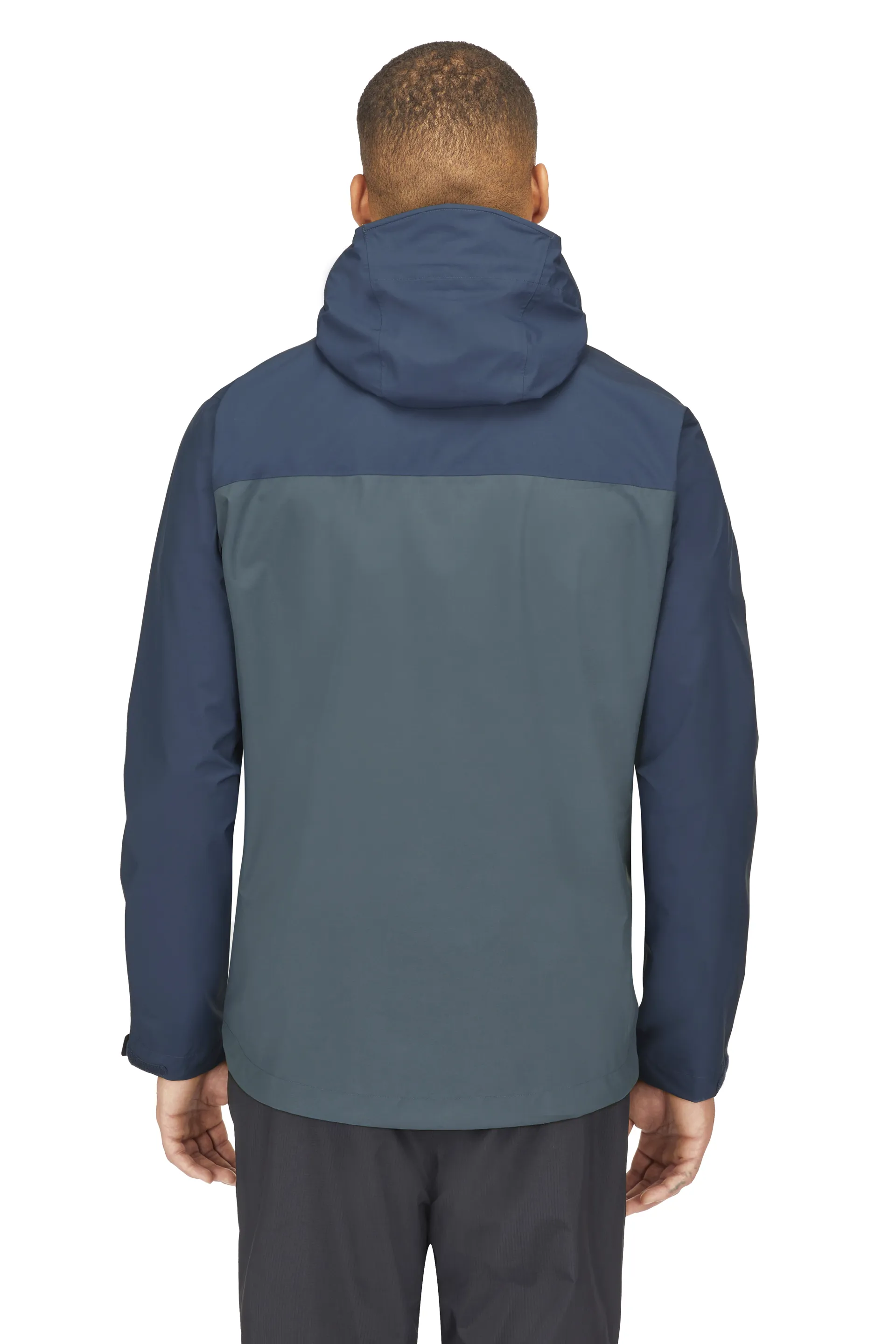 Rab Mens Downpour Eco Jacket Tempest Blue/ Orion Blue