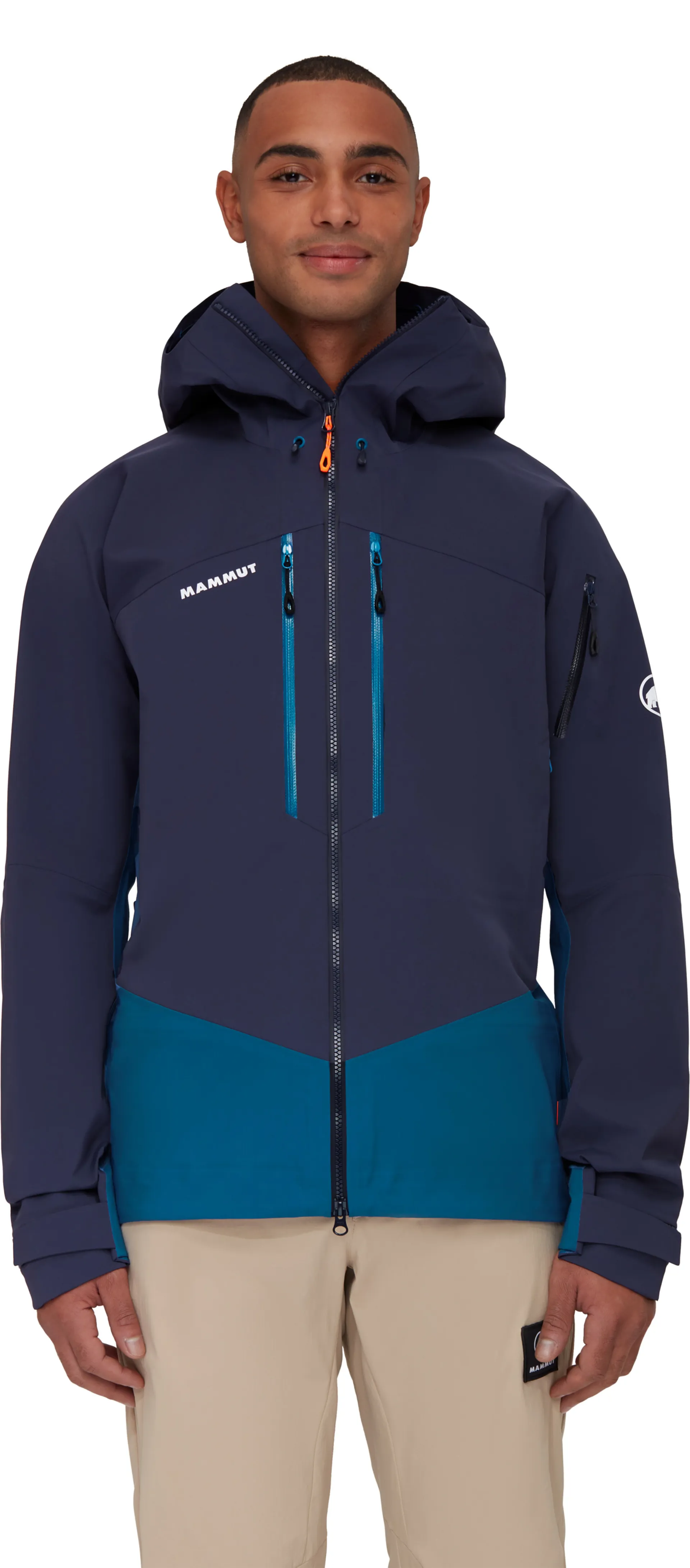 Mammut Men's Taiss Pro HS Hooded Jacket Deep Ice/Marine
