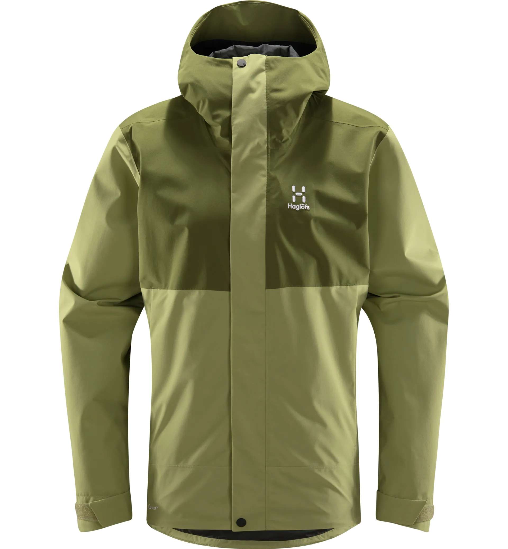 Haglofs Mens Koyal Proof Waterproof Jacket Thyme/Olive Green