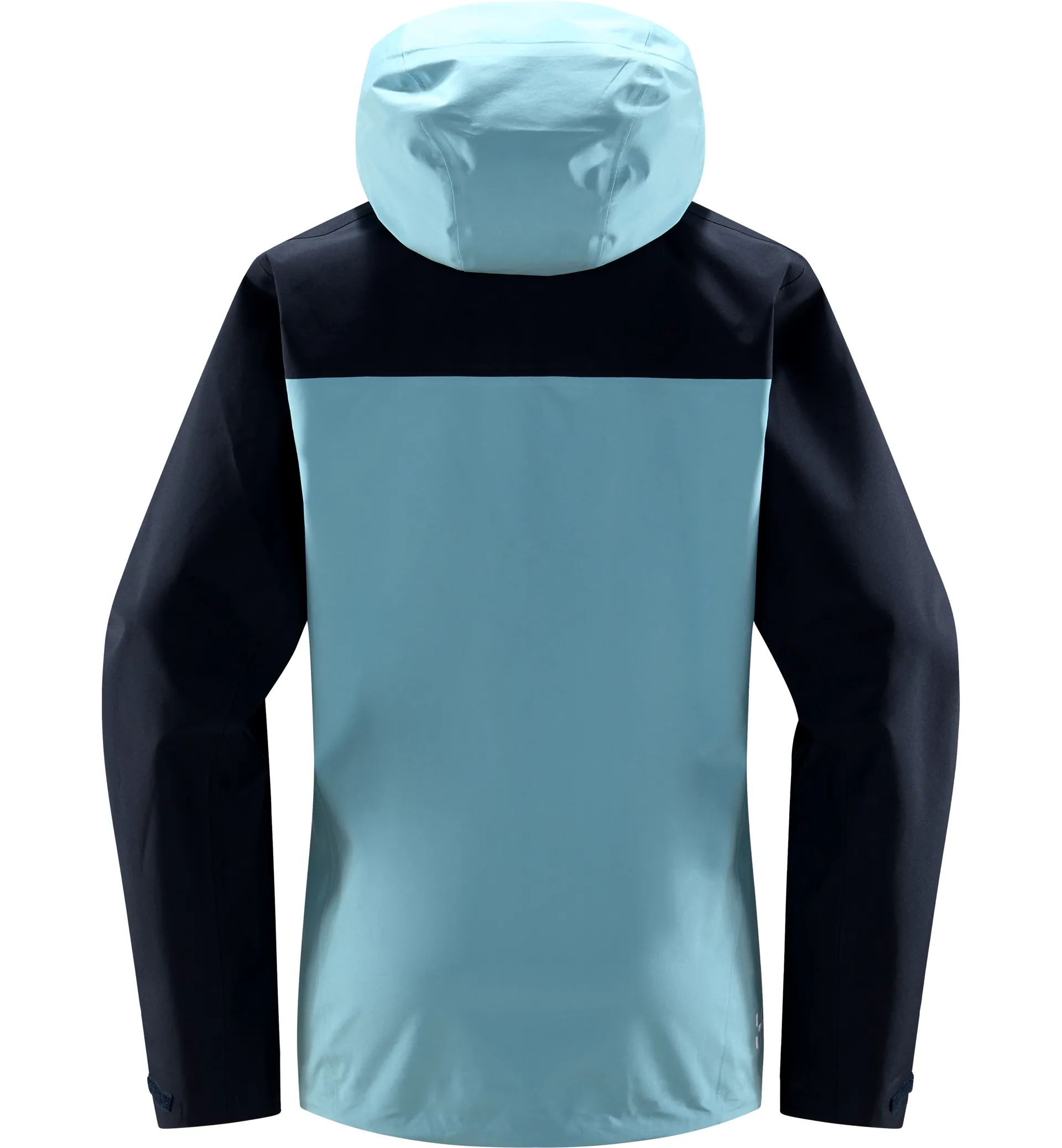 Haglofs Womens Front Proof Waterproof Jacket Frost/Tarn Blue