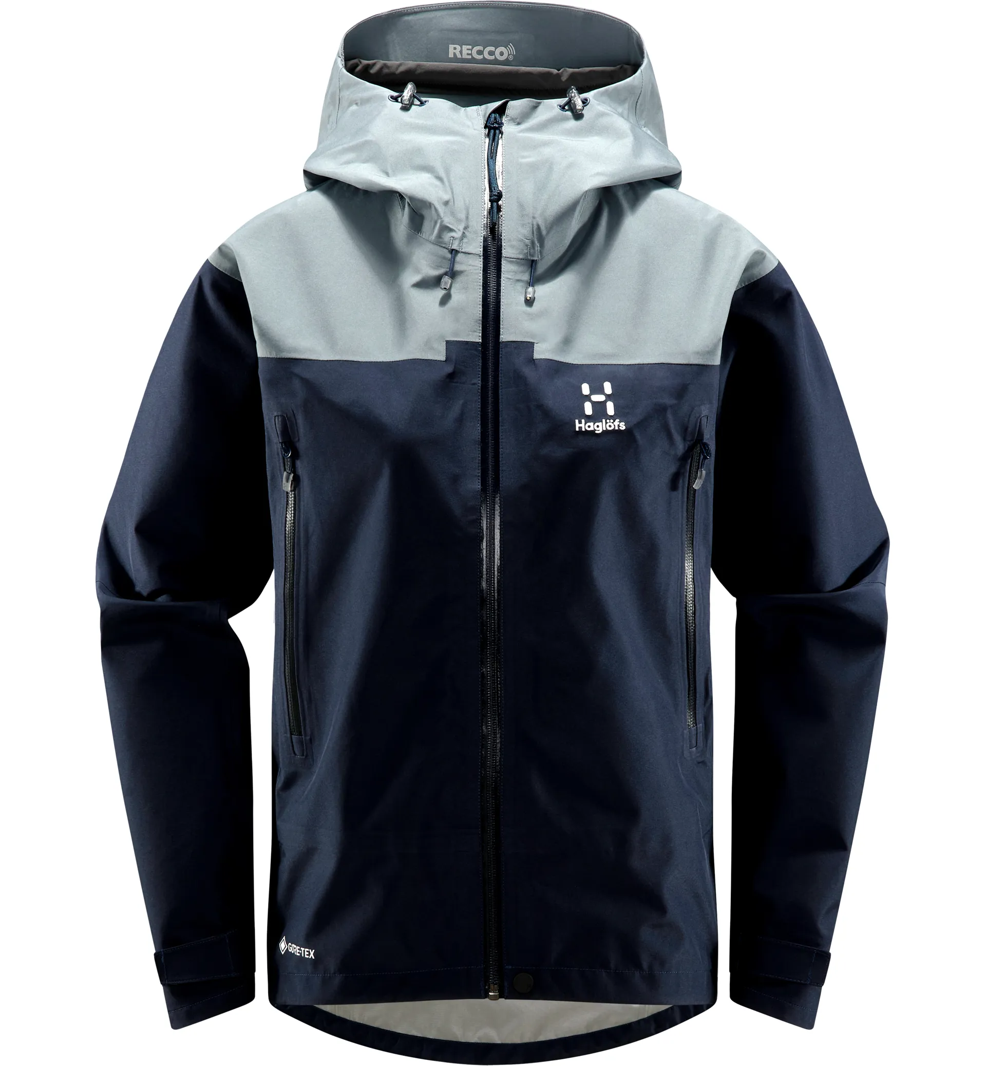 Haglofs Womens ROC Flash GTX Jacket Waterproof Jacket Tarn Blue