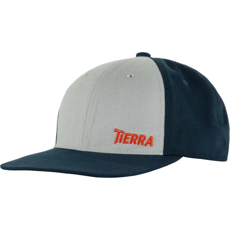 Tierra 6 Panel Foldable Cap Grey/Navy