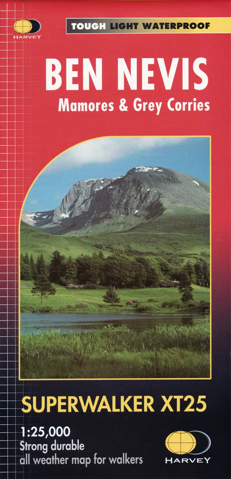 Cordee Ben Nevis XT25 Superwalker 1:25000 Waterproof Map