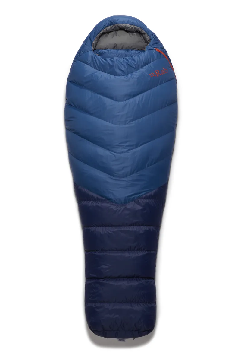 Rab Alpine 400 Sleeping Bag Ink - Right Zip