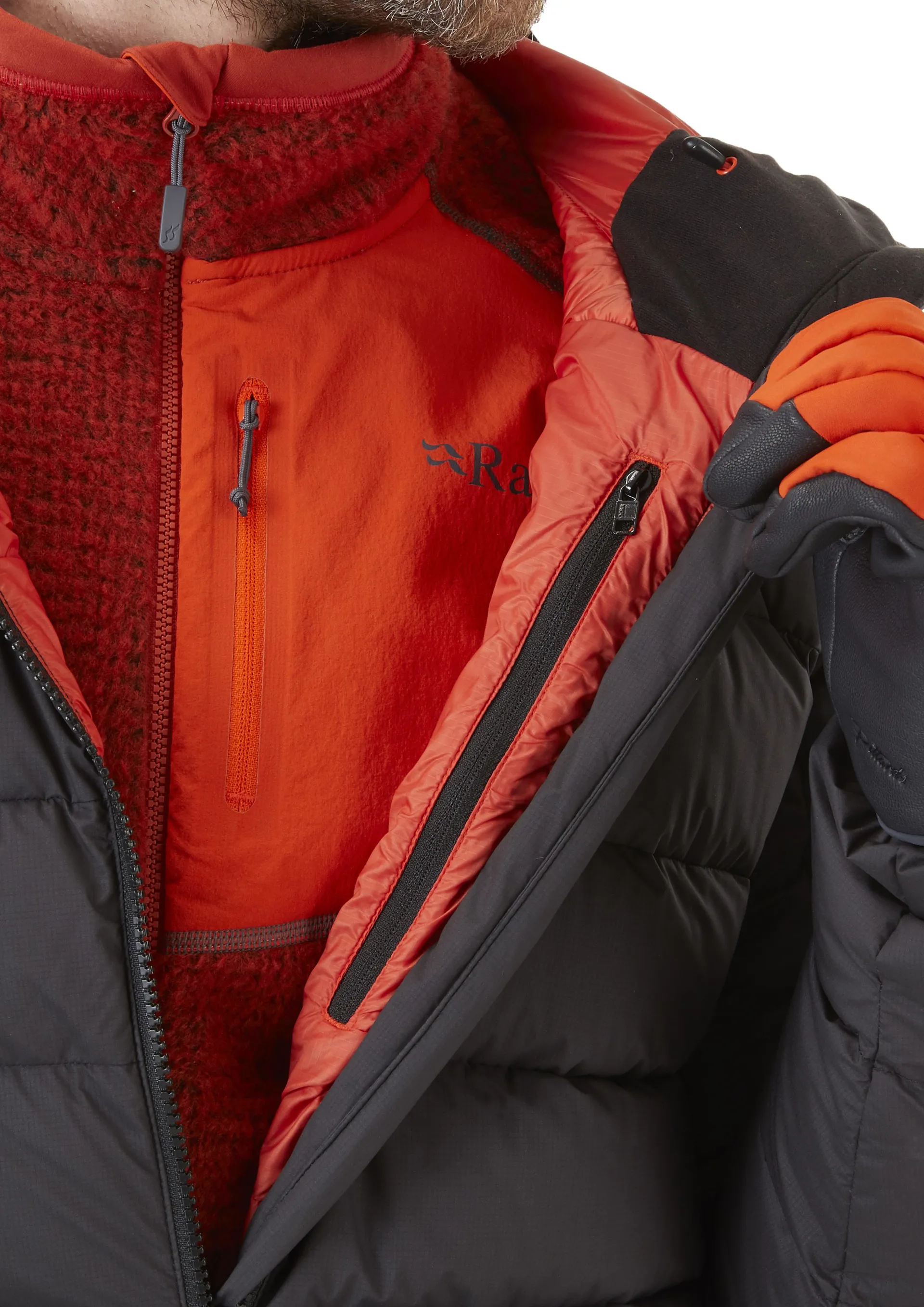 Rab Mens Infinity Alpine Jacket Anthracite