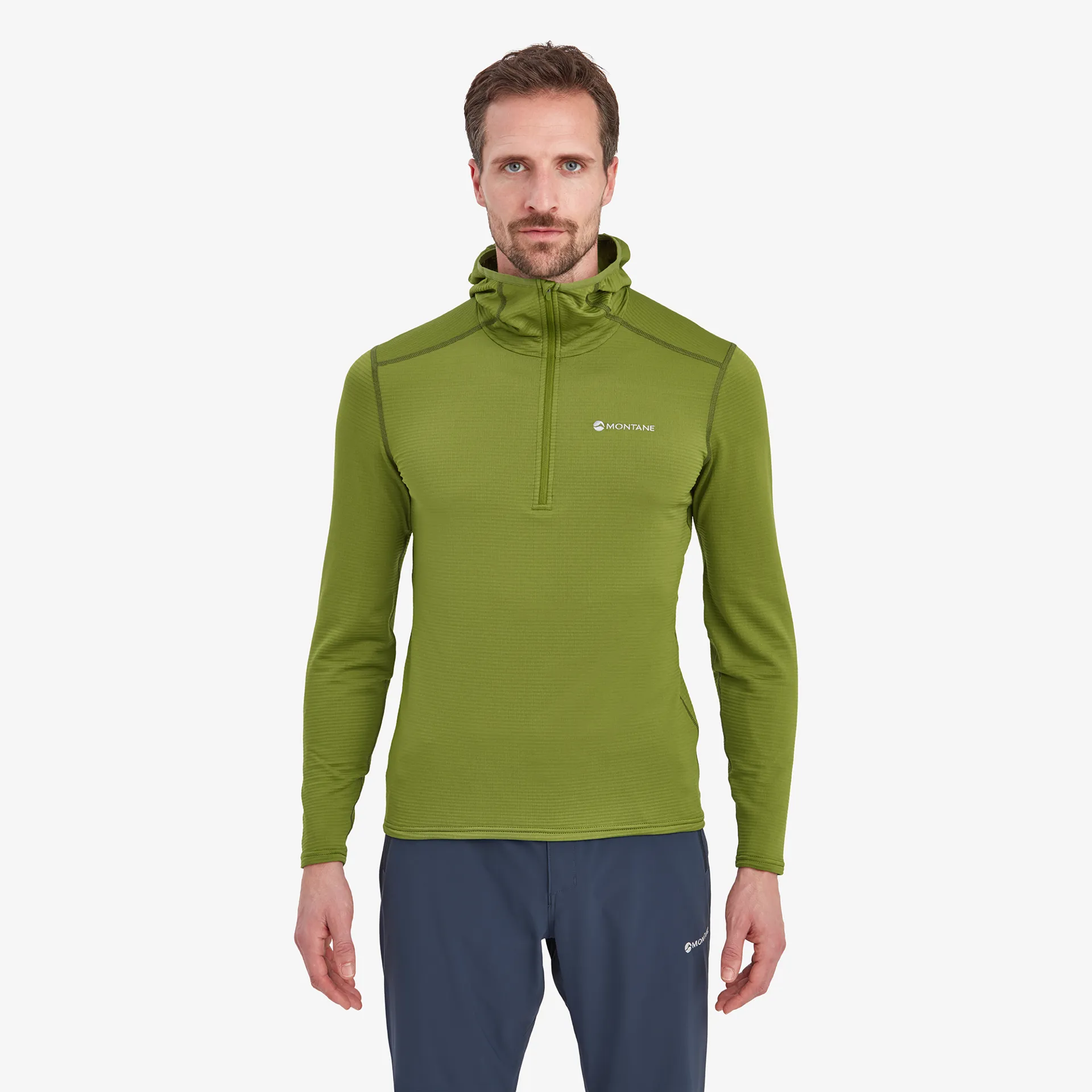Montane Mens Protium Lite Hoodie Alder Green