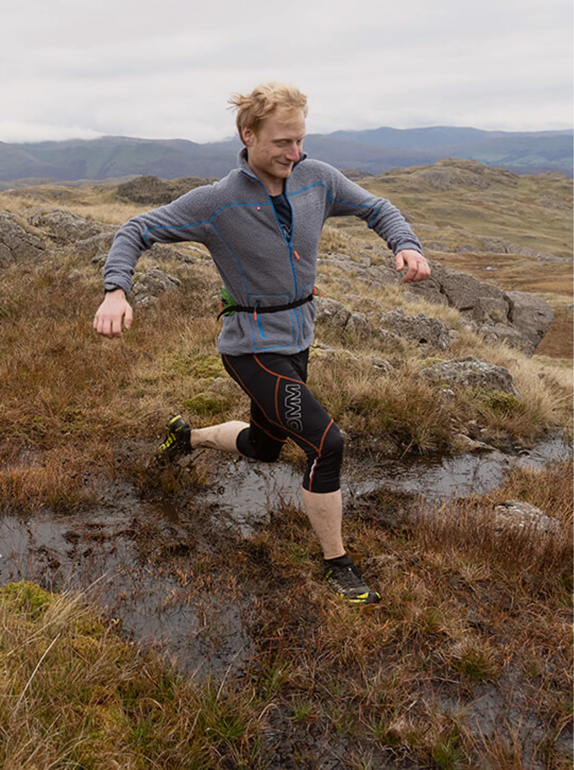 OMM Men's Core Fleece Jacket Grey