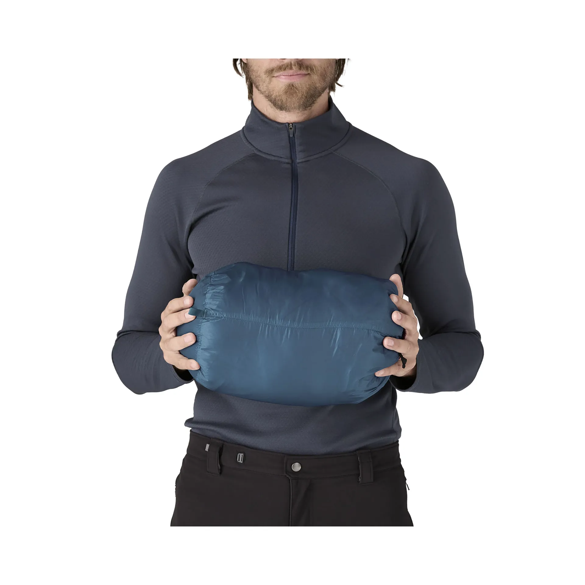 Patagonia Men's DAS Parka Black/P6 Blue