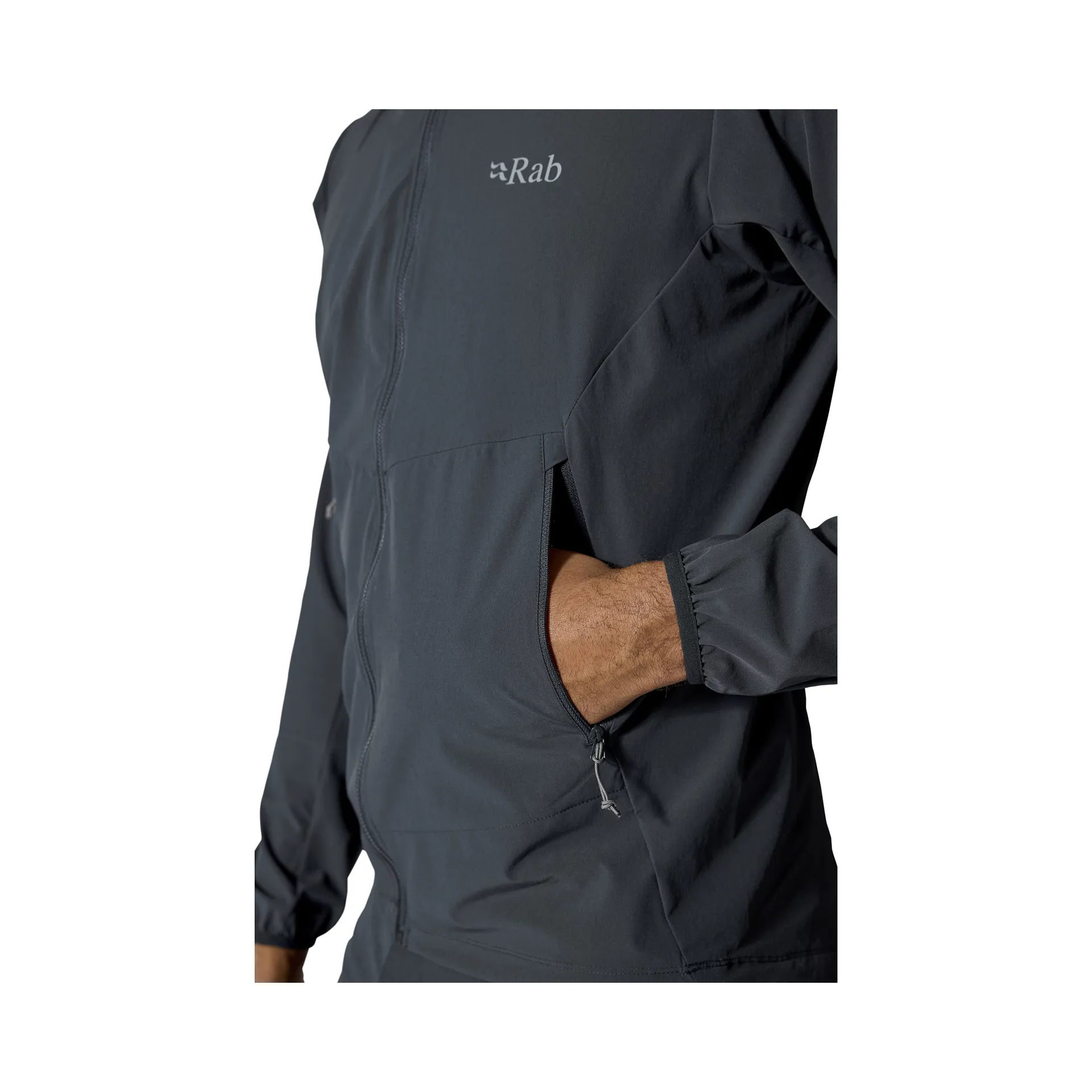 Rab Men's Borealis Hooded Jacket Tuscan Red Softshell Jacket