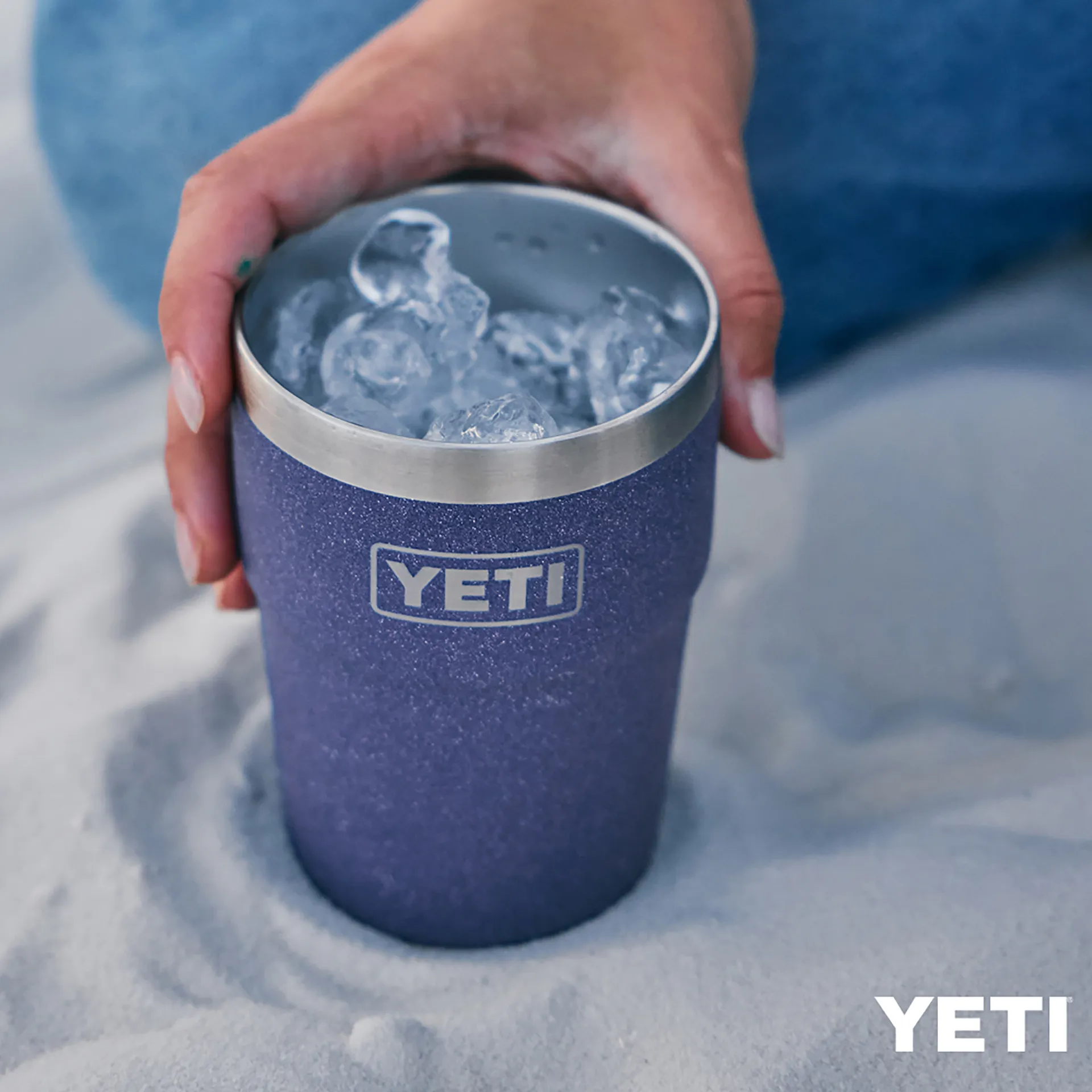 YETI Single 16oz Stackable Cup V2 Moon Dust