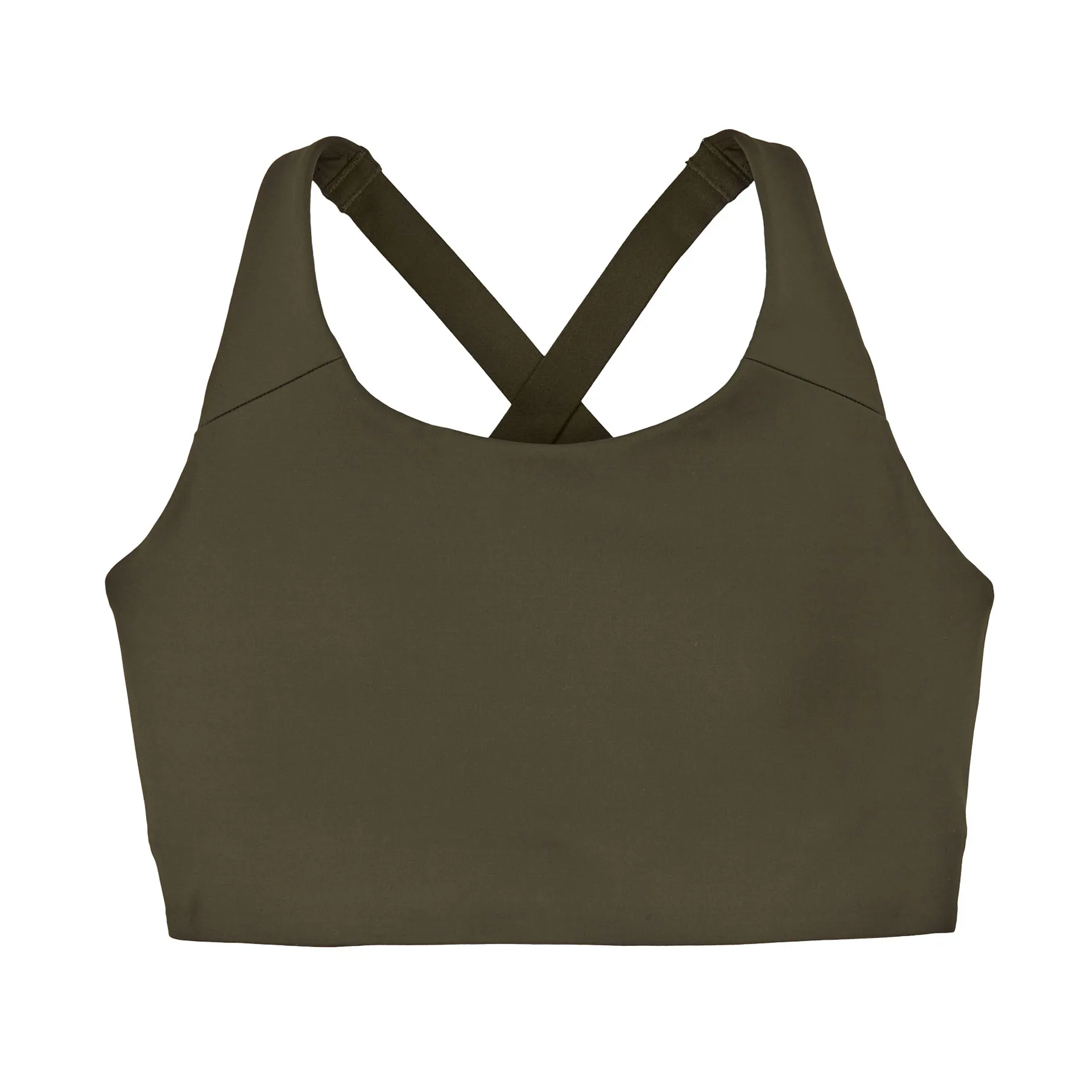 Patagonia Women's Shadowlite High Impact Adjustable Bra Green
