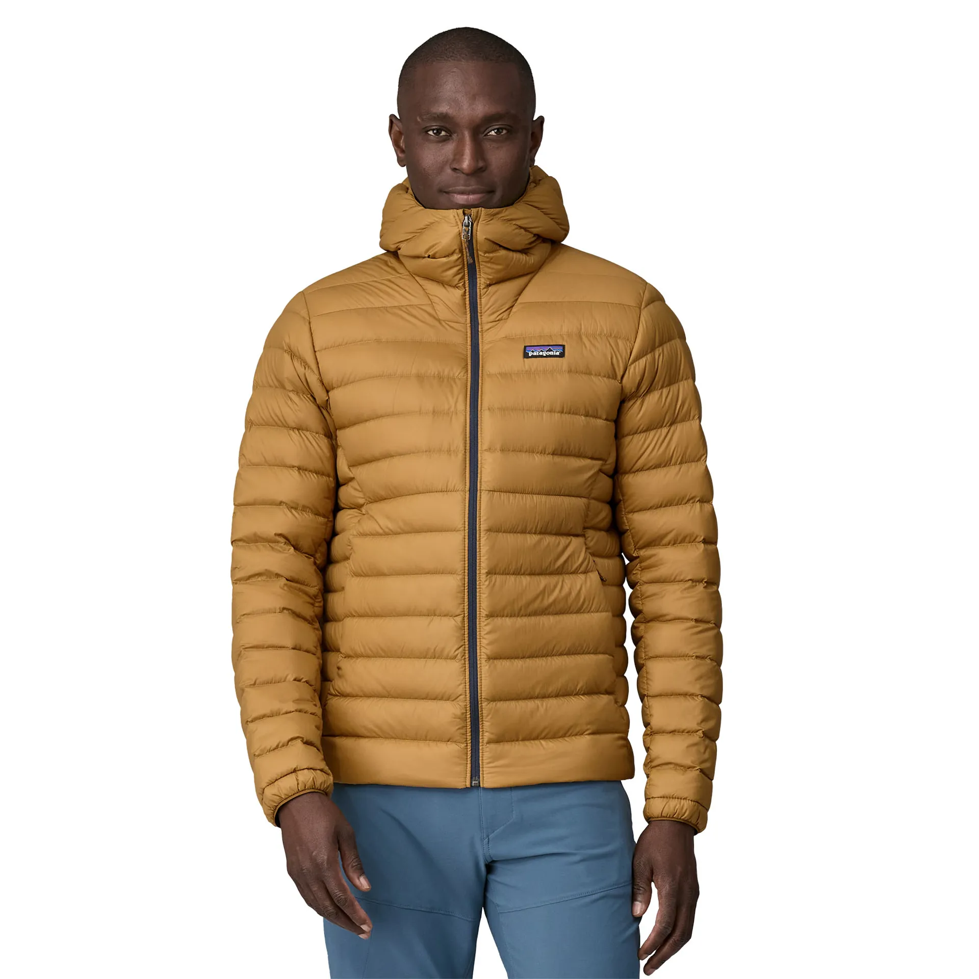 Patagonia Men's Down Sweater Hoodie Raptor Brown