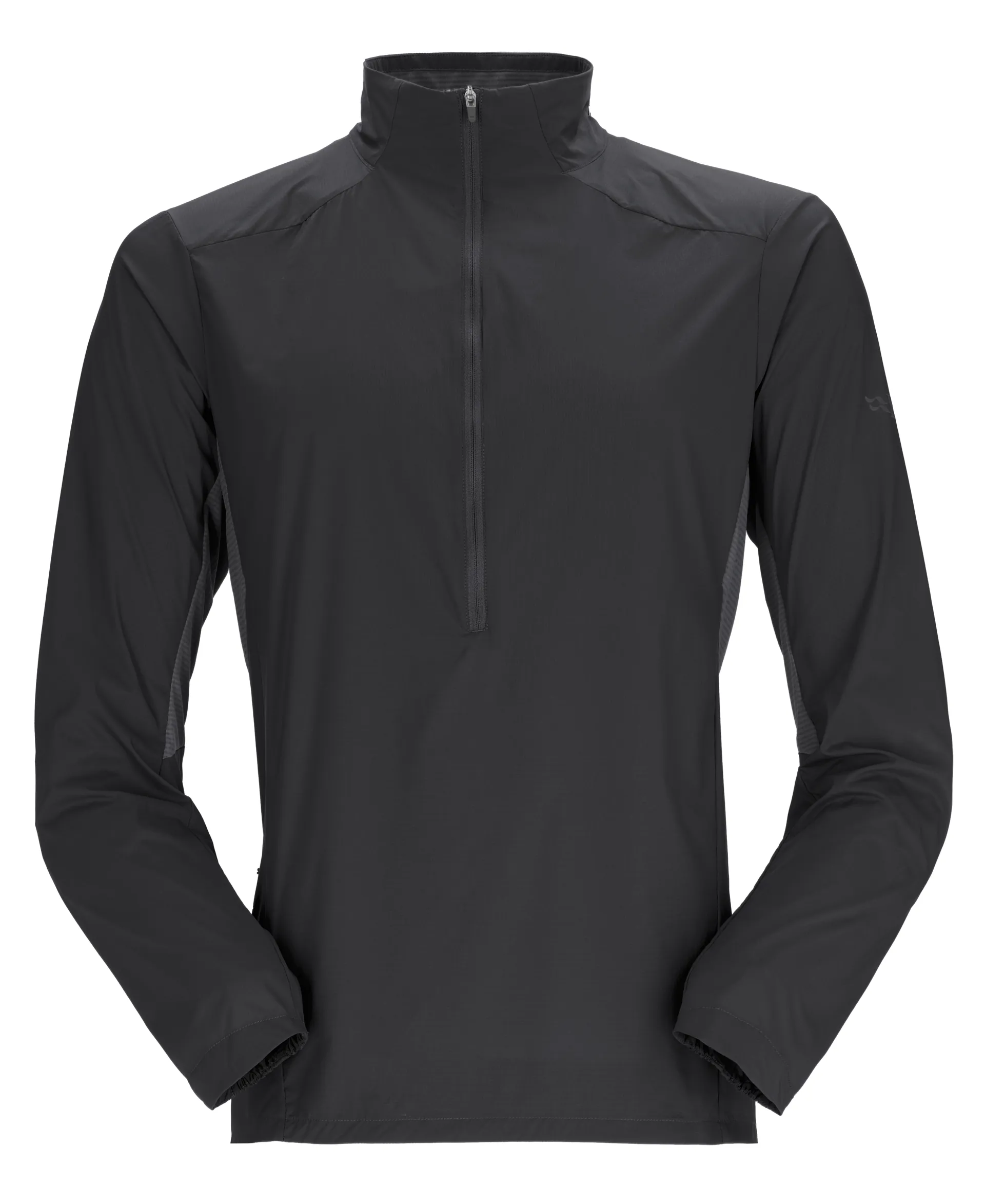 Rab Mens Windveil Pull-On Jacket Ebony/Graphene