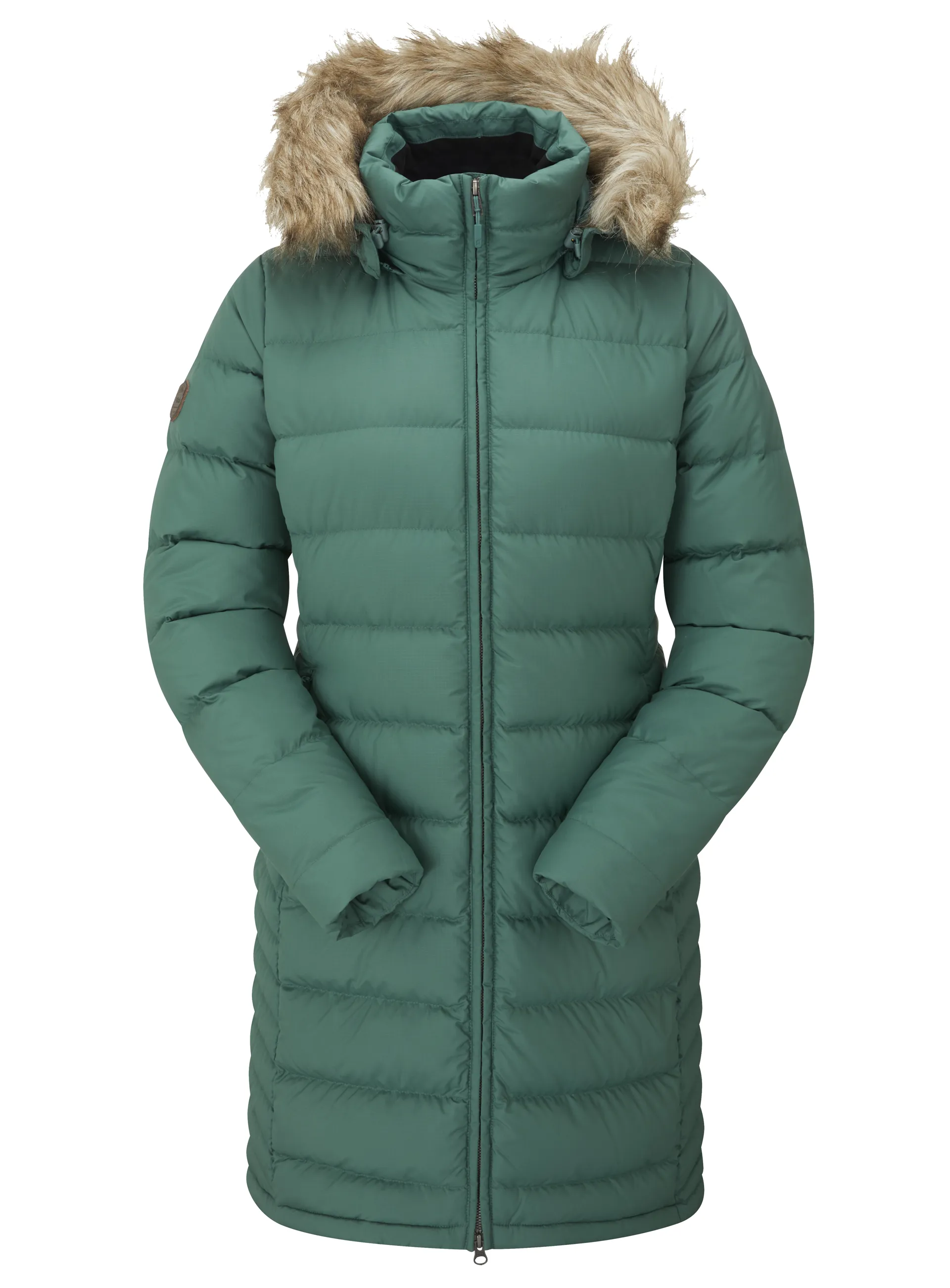 Rab Womens Deep Cover Parka Eucalyptus