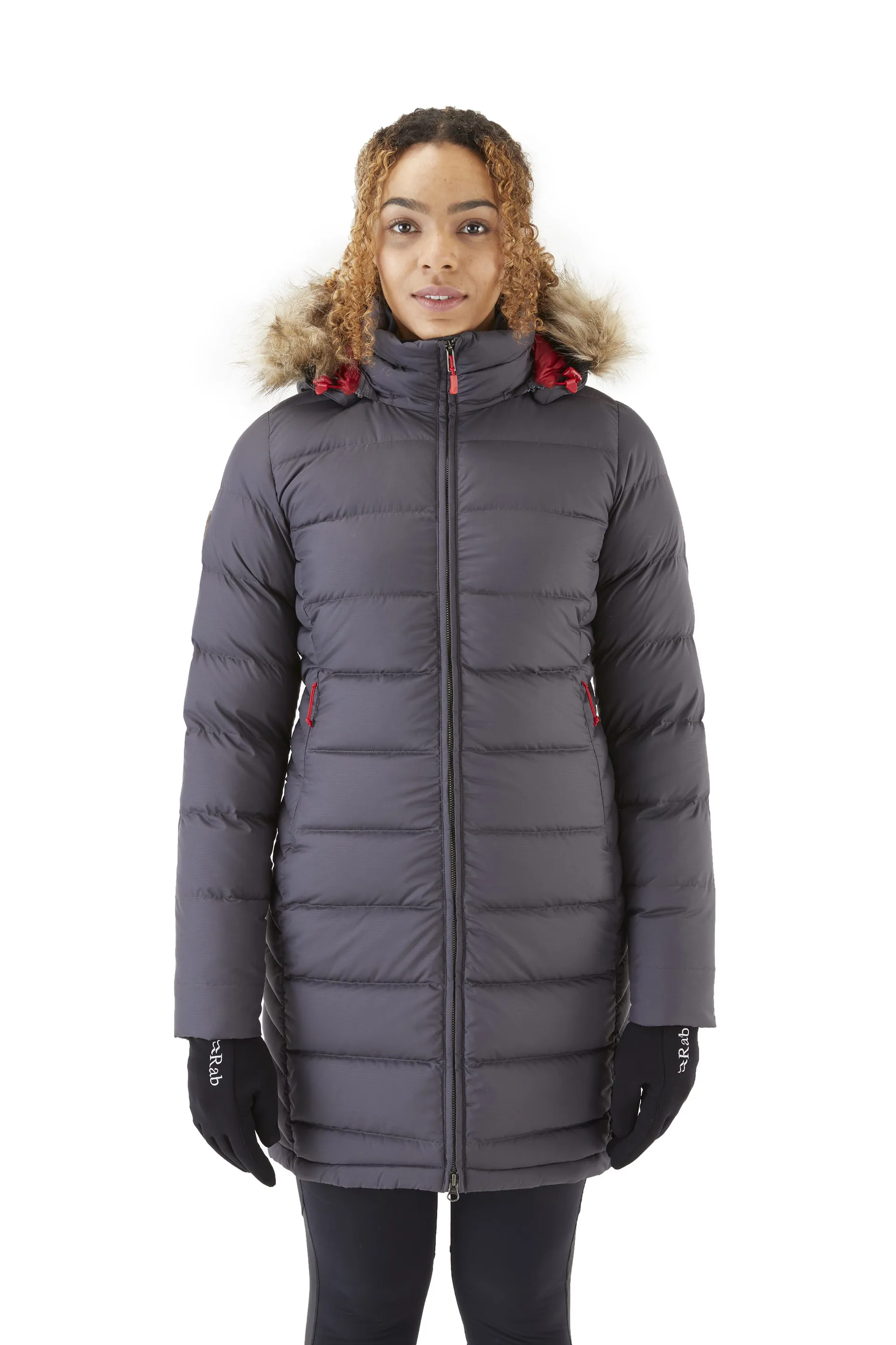 Rab Womens Deep Cover Parka Graphene