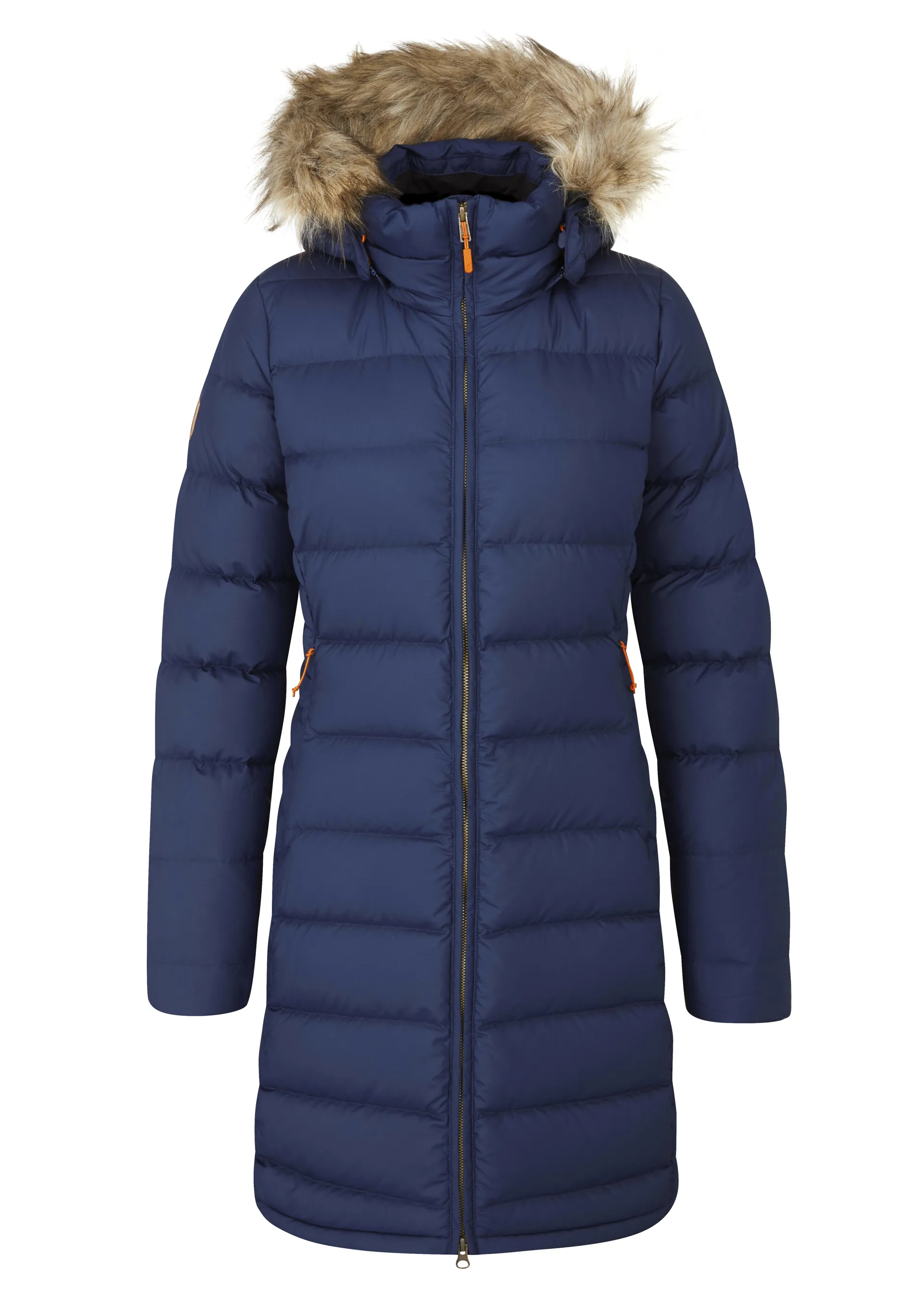 Rab Womens Deep Cover Parka Patriot Blue