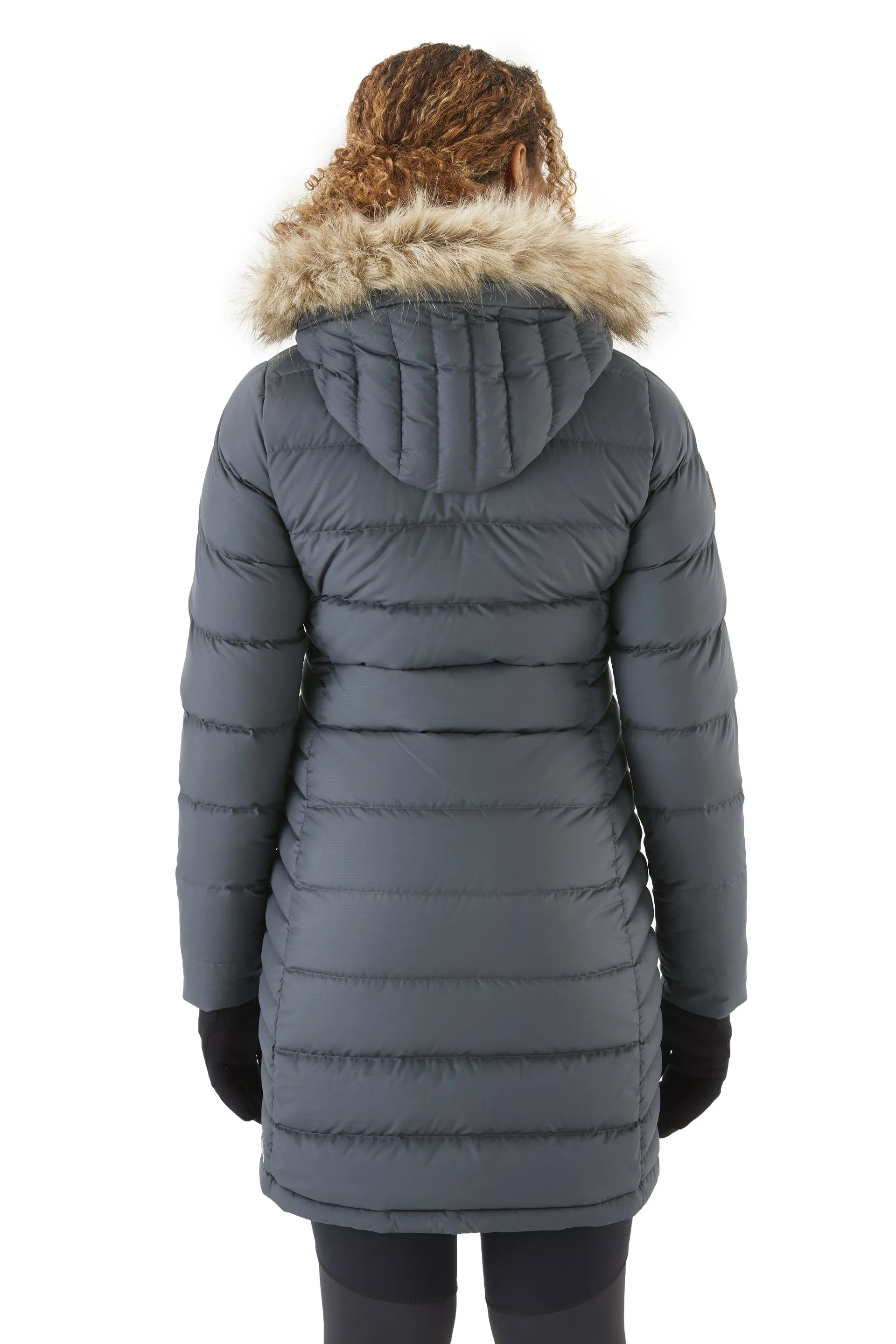 Rab Womens Deep Cover Parka Steel