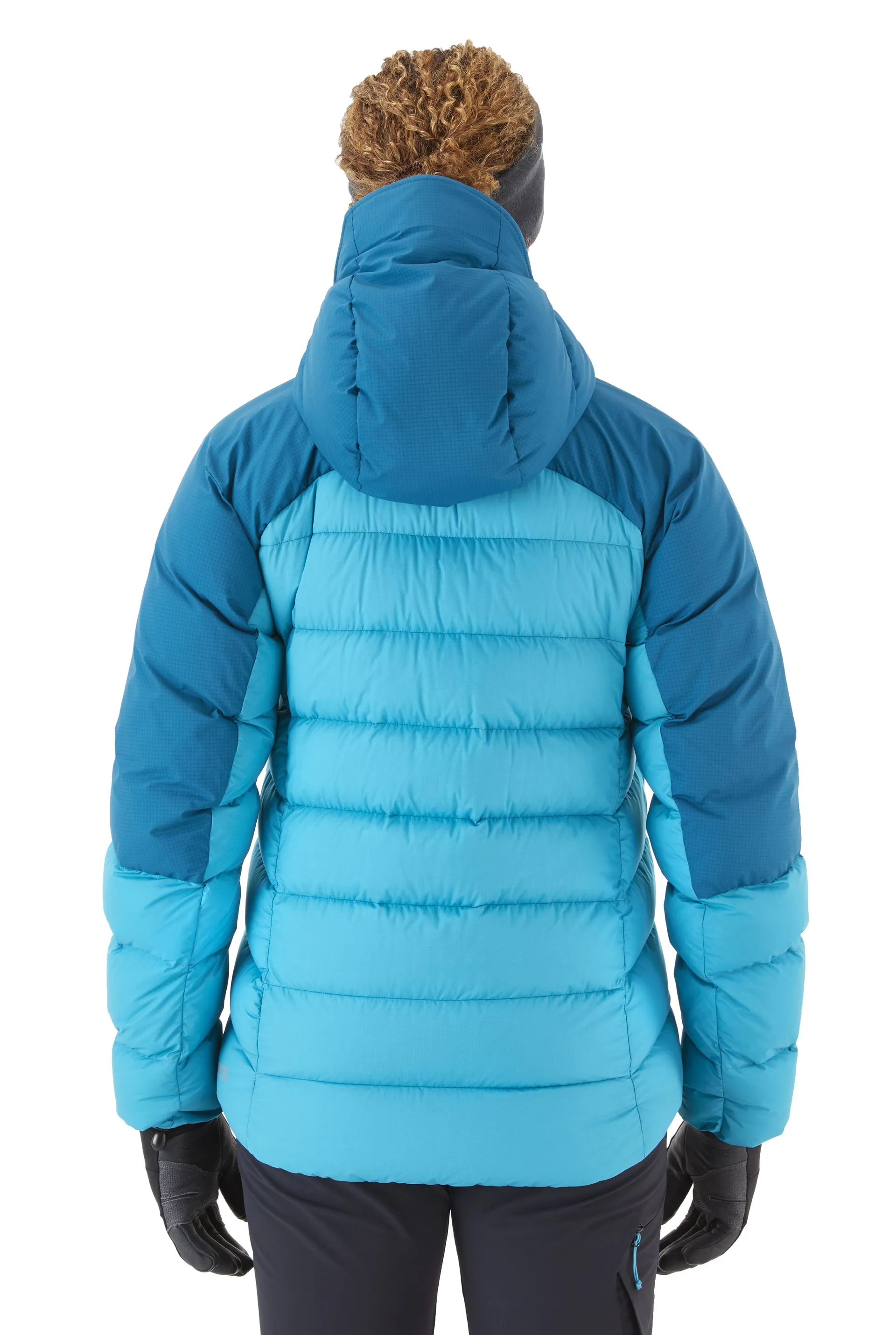 Rab Womens Infinity Alpine Jacket Ultramarine/Aquamarine