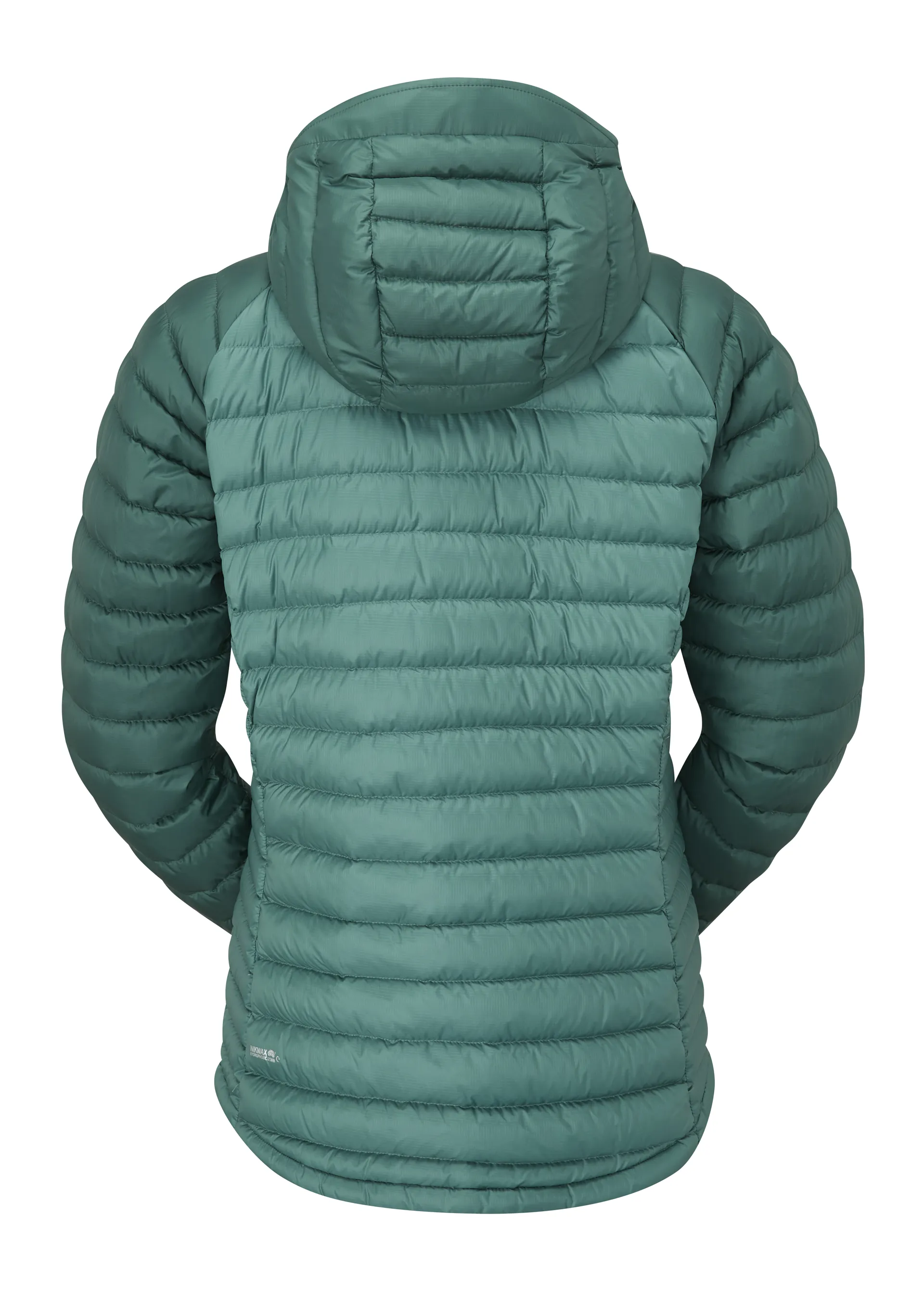 Rab Womens Microlight Alpine Jacket Slate / Eucalyptus