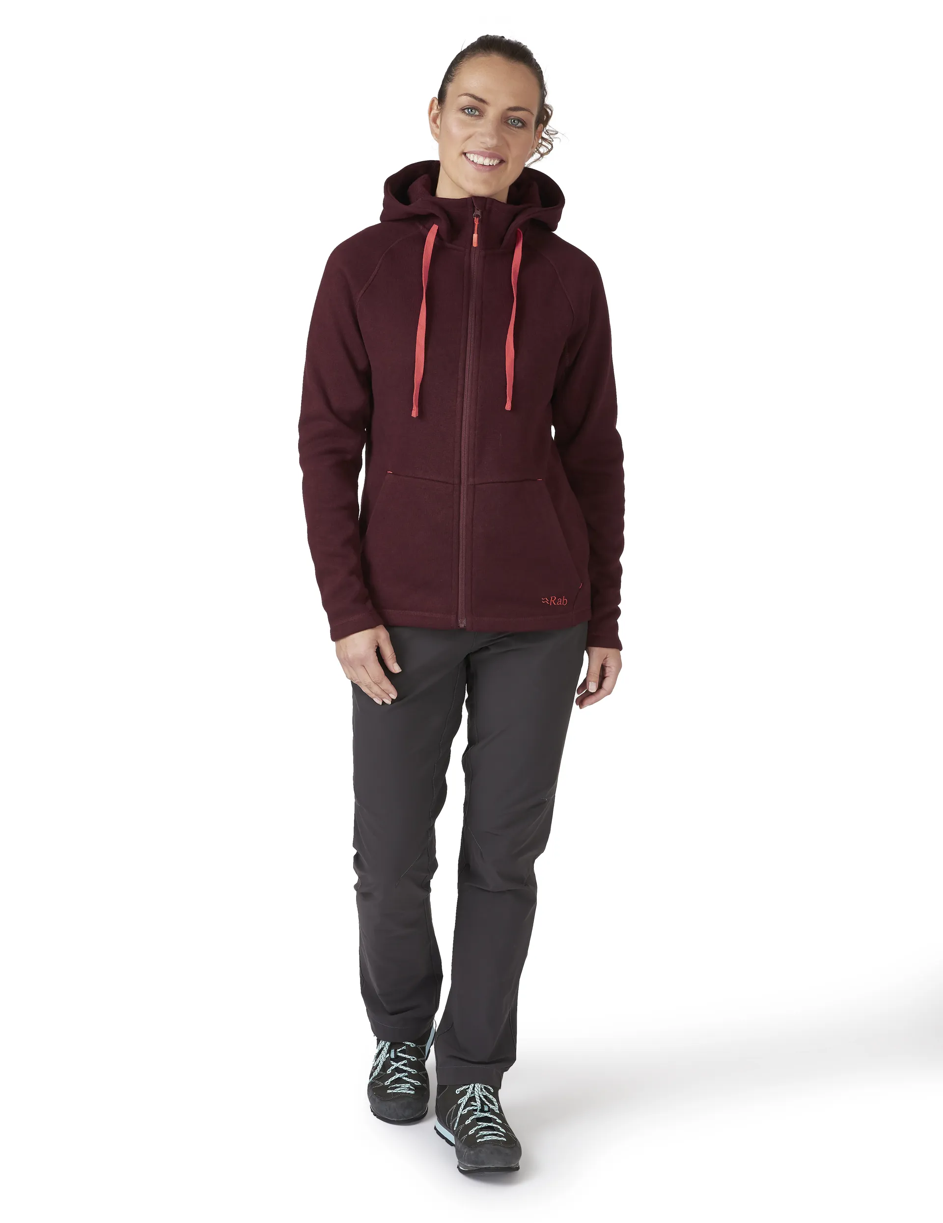 Rab Womens Serren Hoody Deep Heather