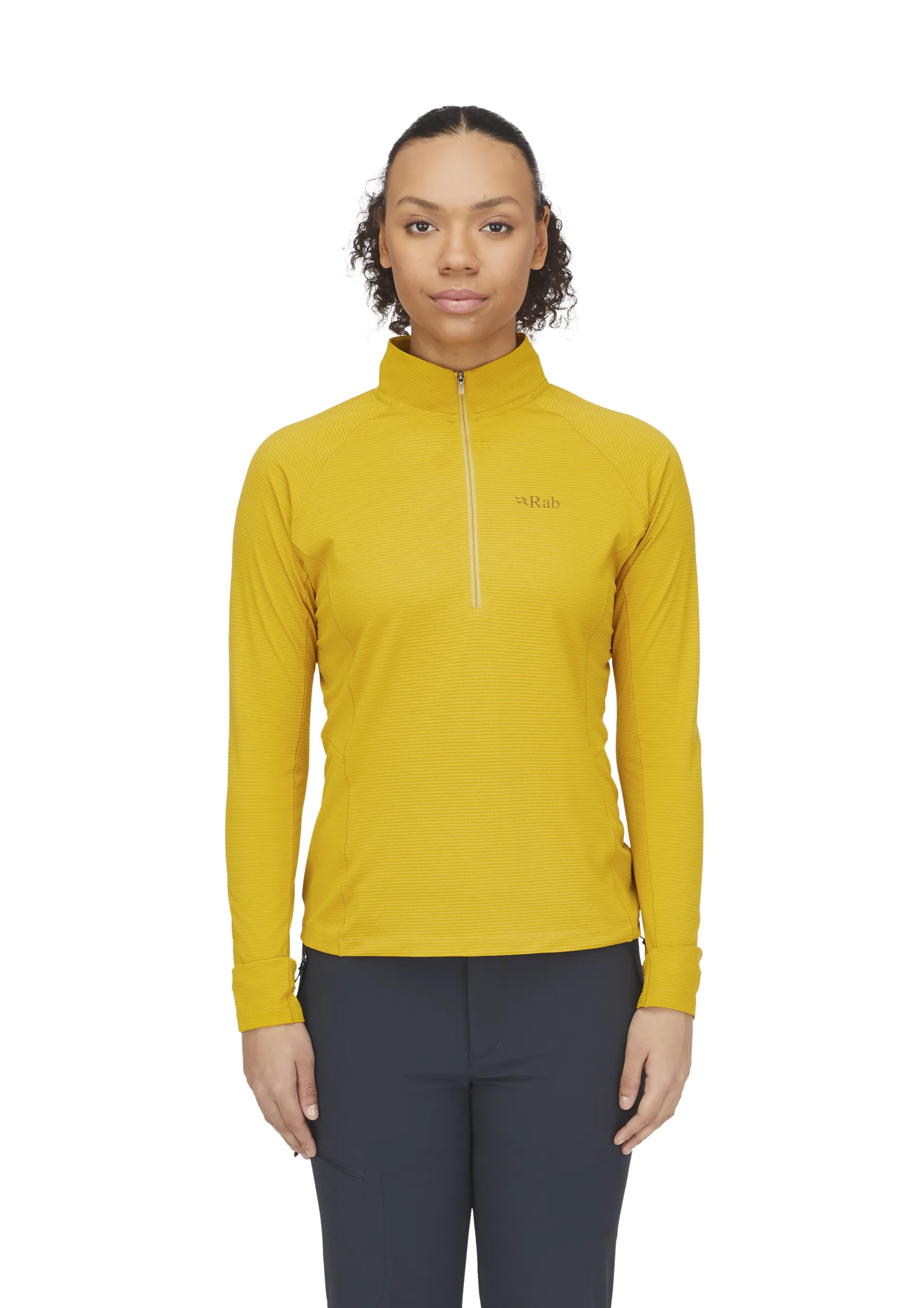 Rab Womens Sonic LS Zip Sahara