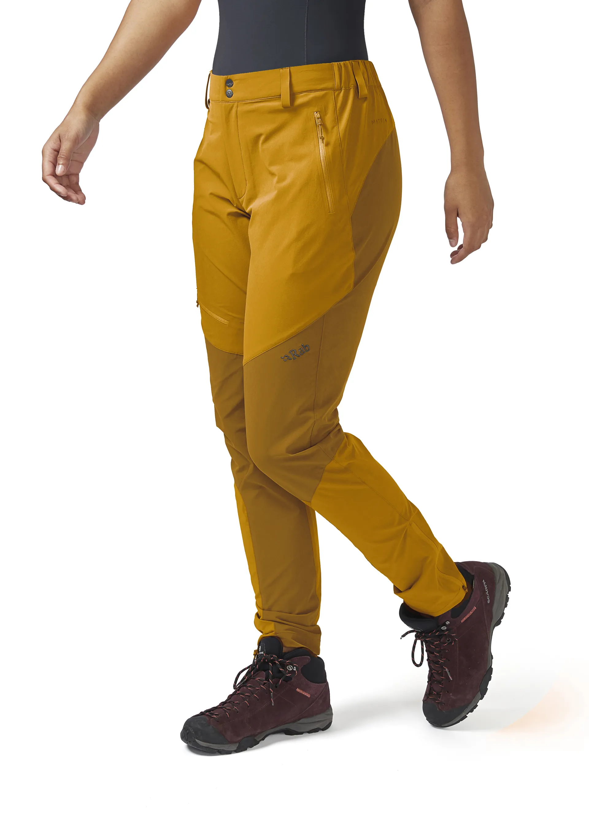 Rab Womens Torque Mountain Pants Dark Butternut