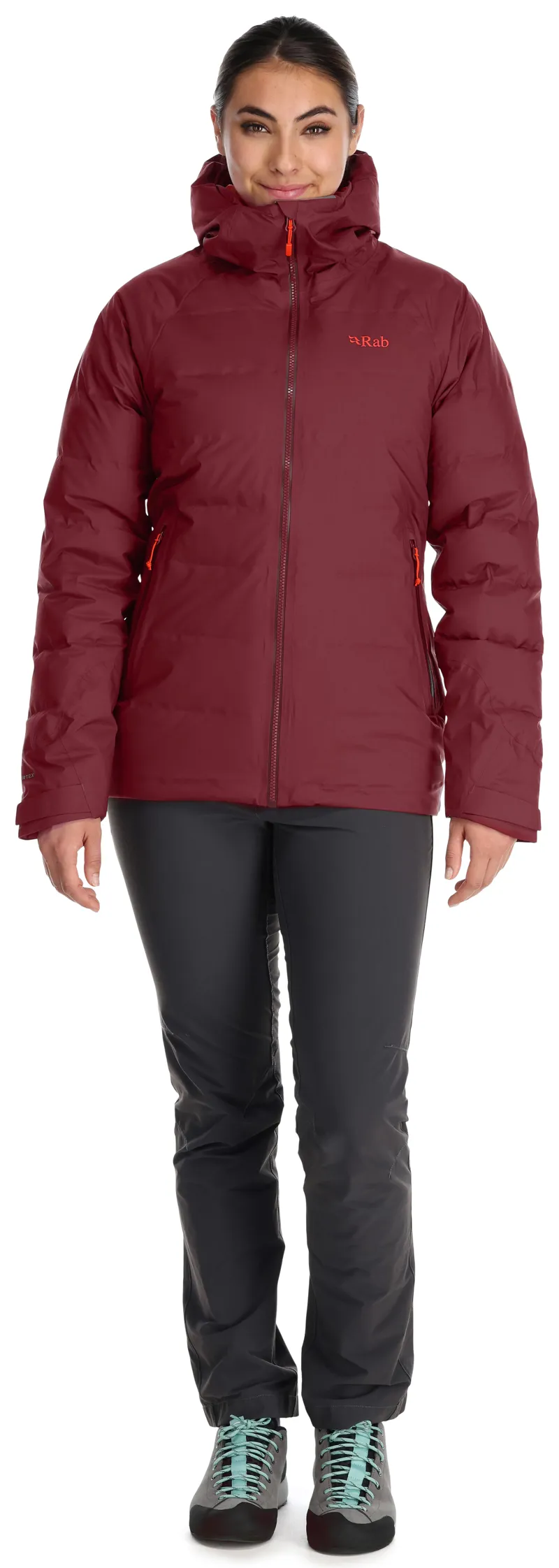 Rab Womens Valiance Jacket Deep Heather
