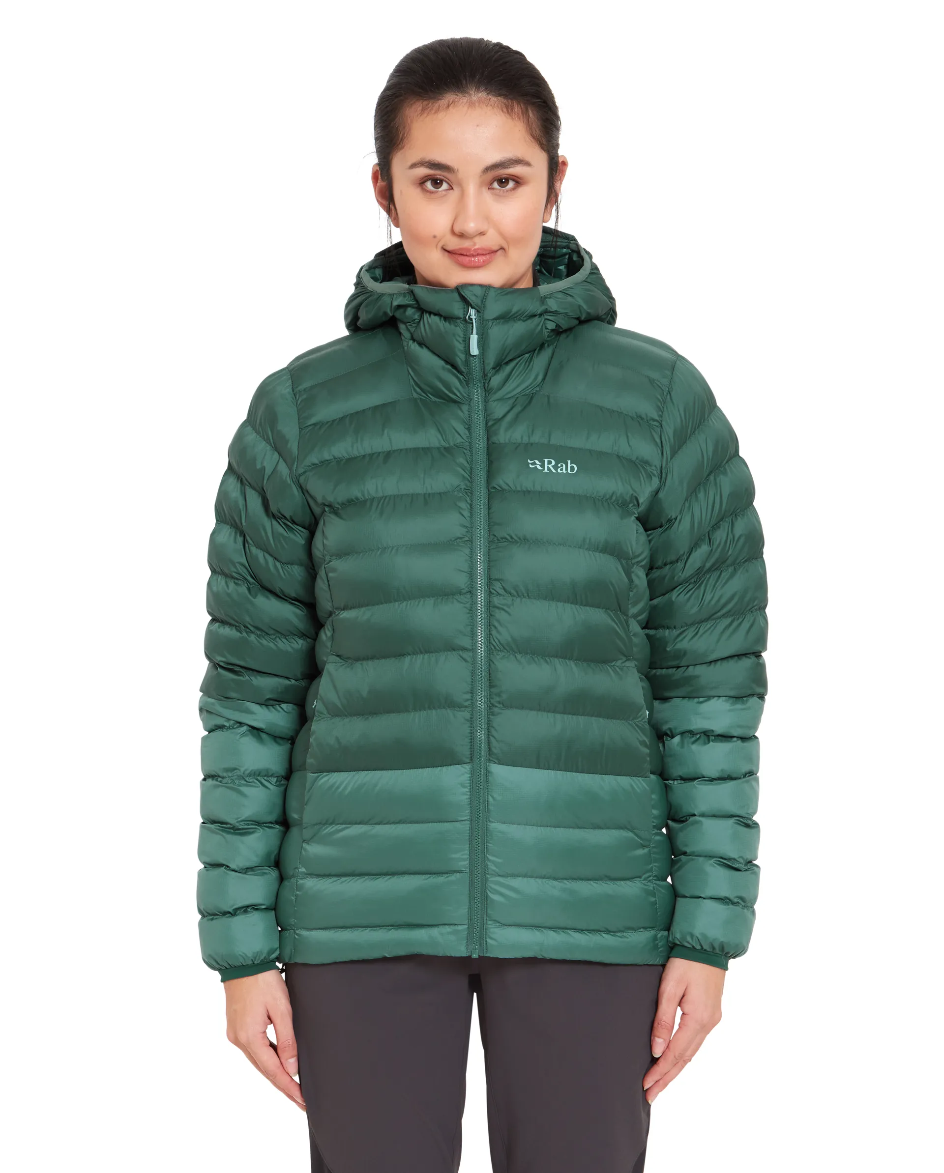 Rab Women's Cirrus Alpine Jacket Green Slate/ Eucalyptus