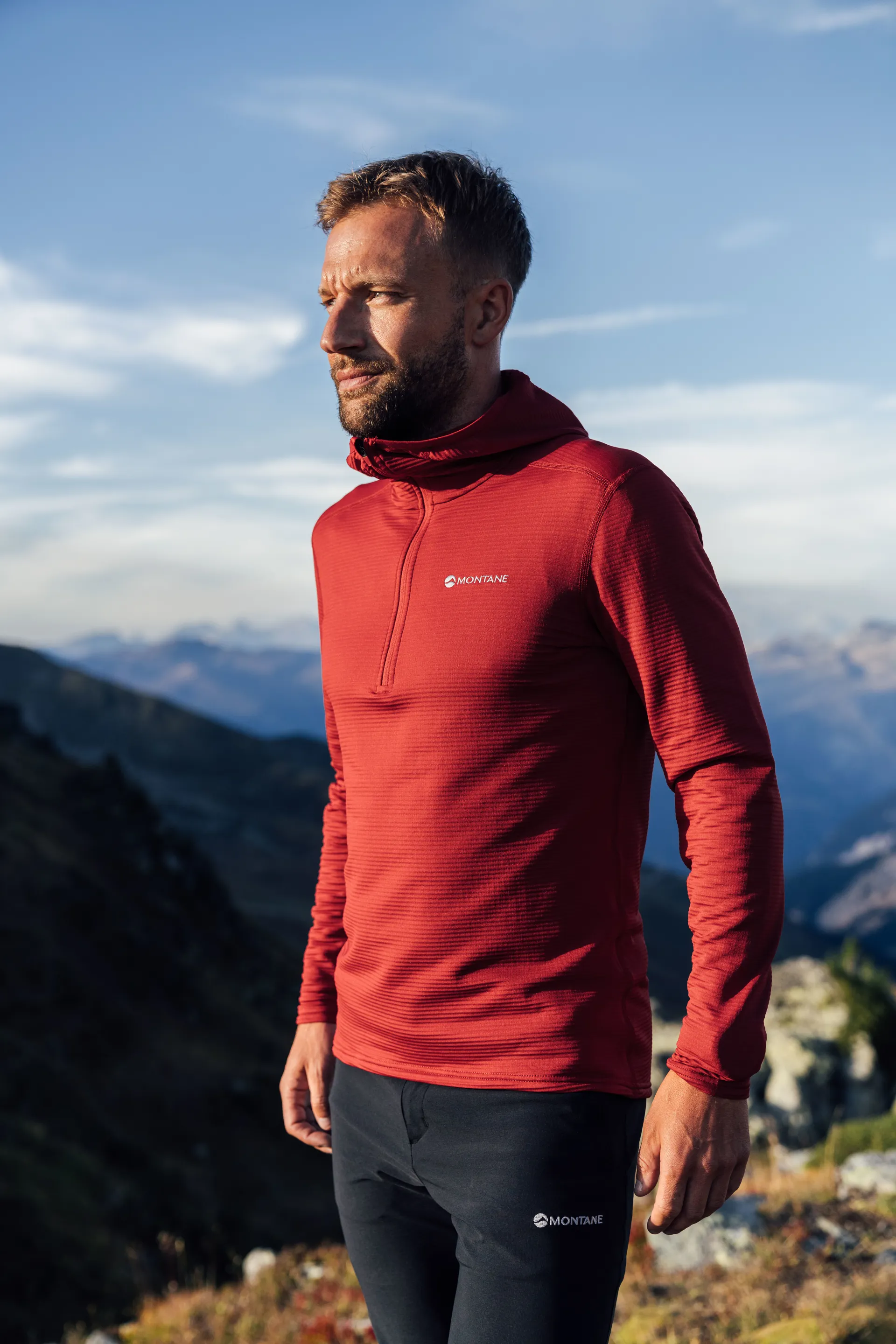 Montane Mens Protium Lite Hoodie Slate
