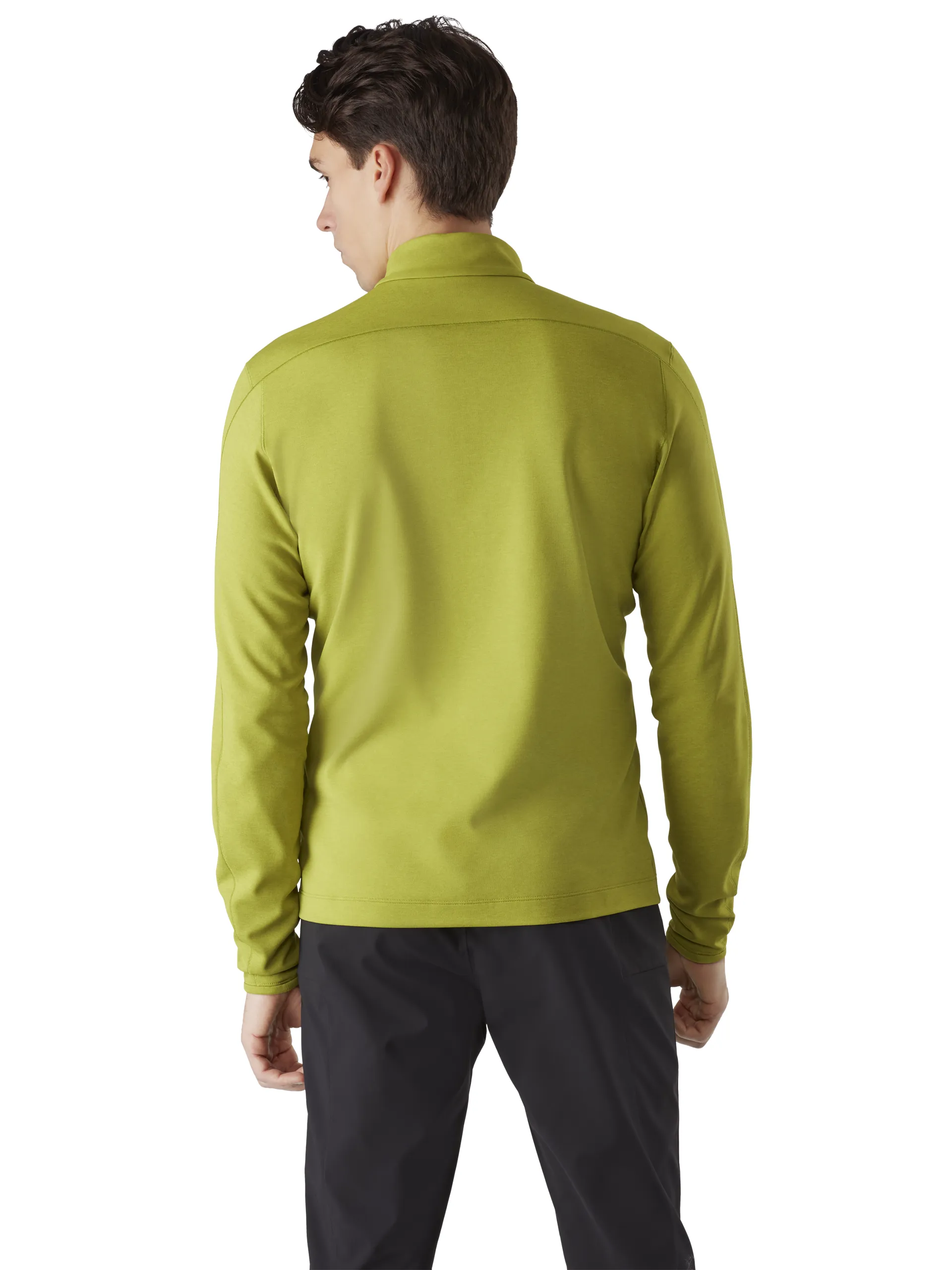 Arcteryx | Mens | Motus AR | Zip Neck | LS | Black Heather