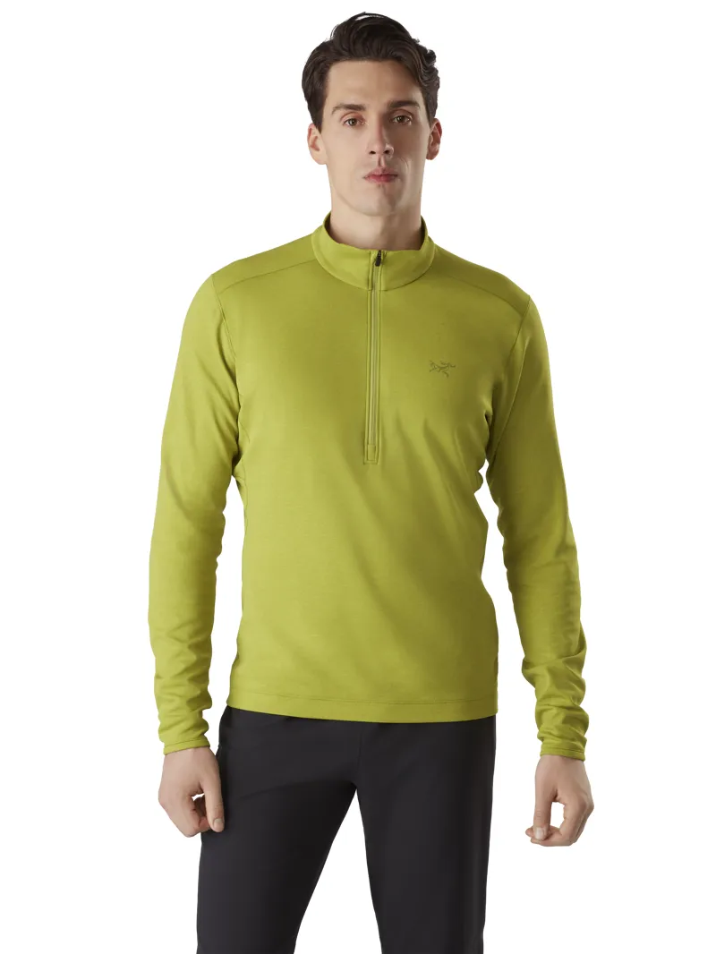 Arcteryx | Mens | Motus AR | Zip Neck | LS | Black Heather