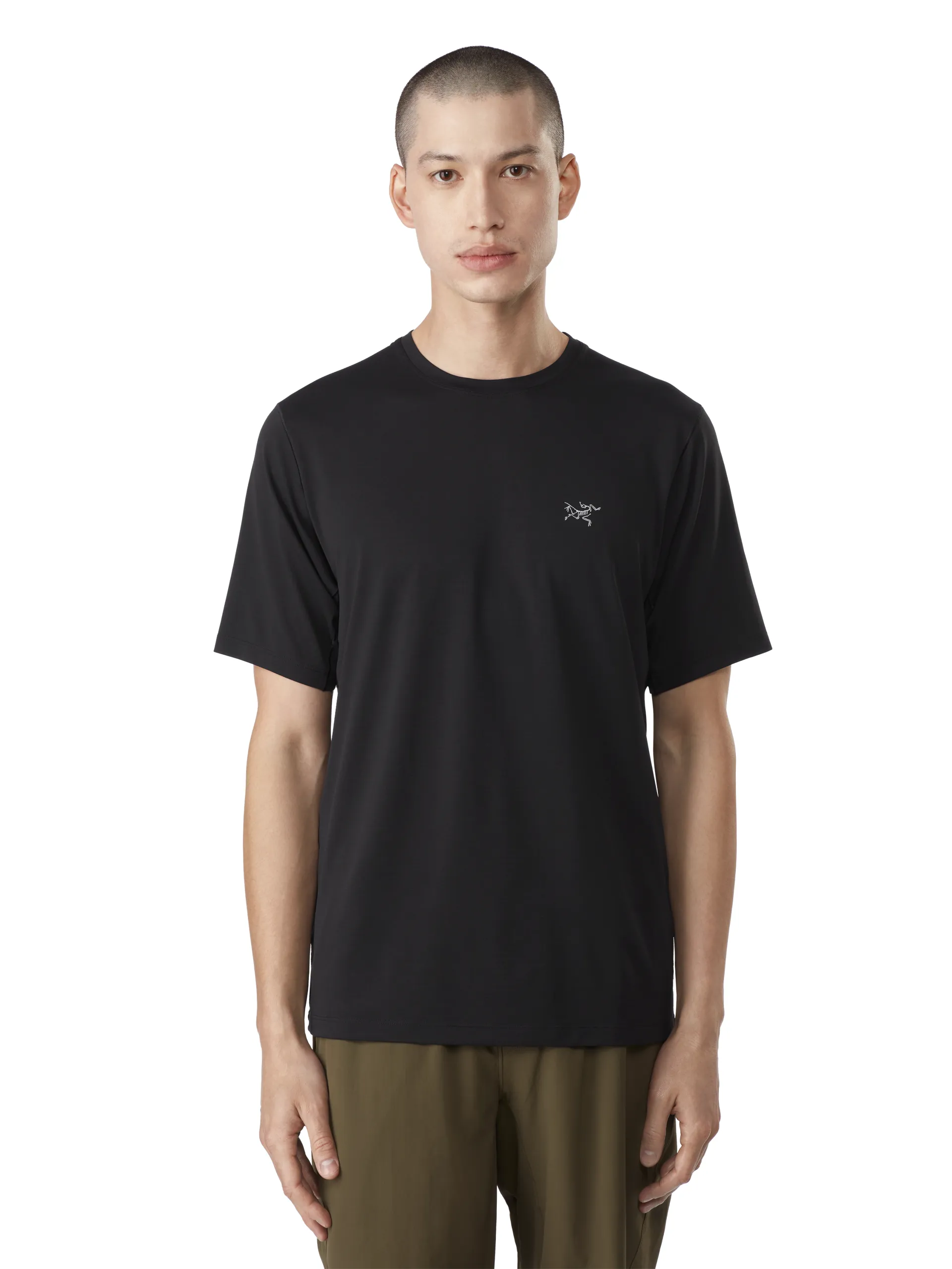 Arcteryx Mens Cormac Crew SS Black