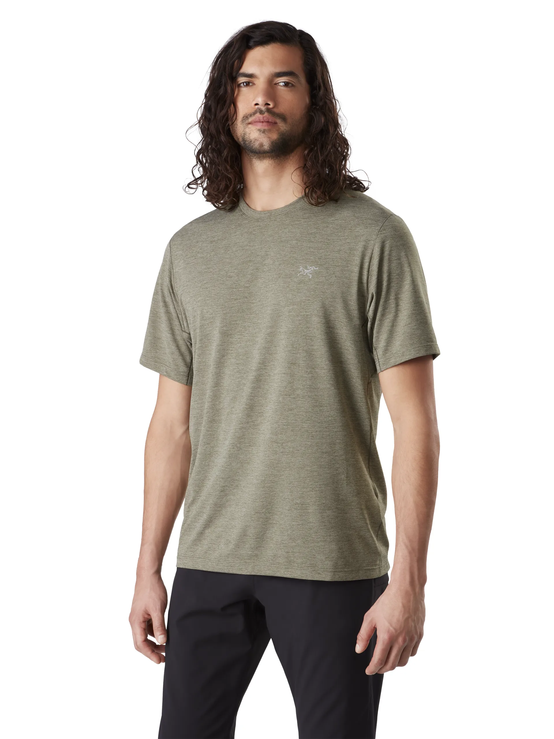 Arcteryx Mens Cormac Crew SS Black