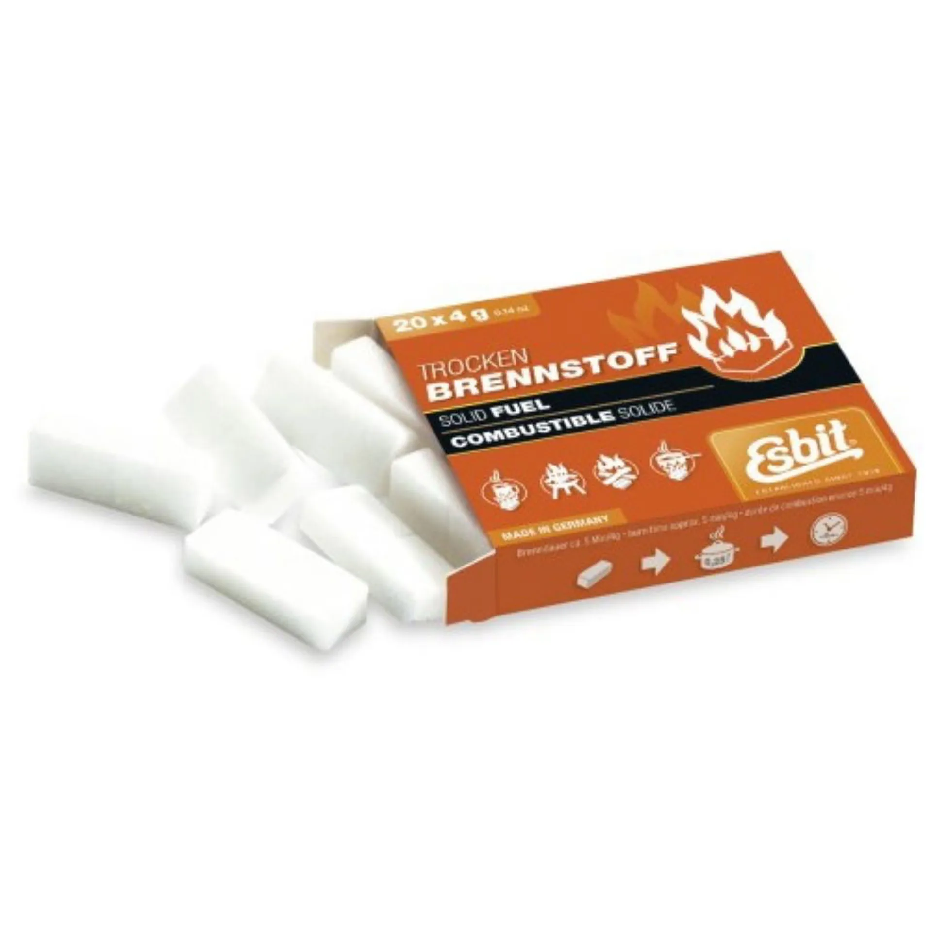 Esbit Solid Fuel Tablets 20 x 4g