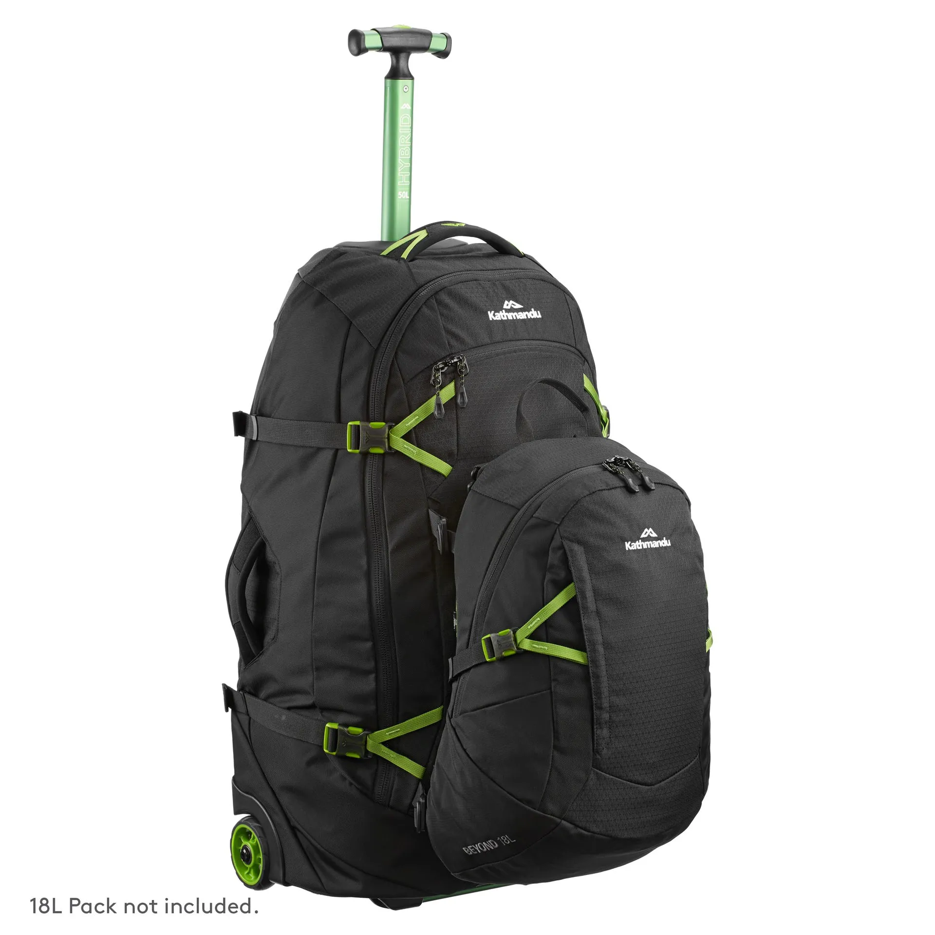 Kathmandu | Hybrid Trolley | 50L | Black