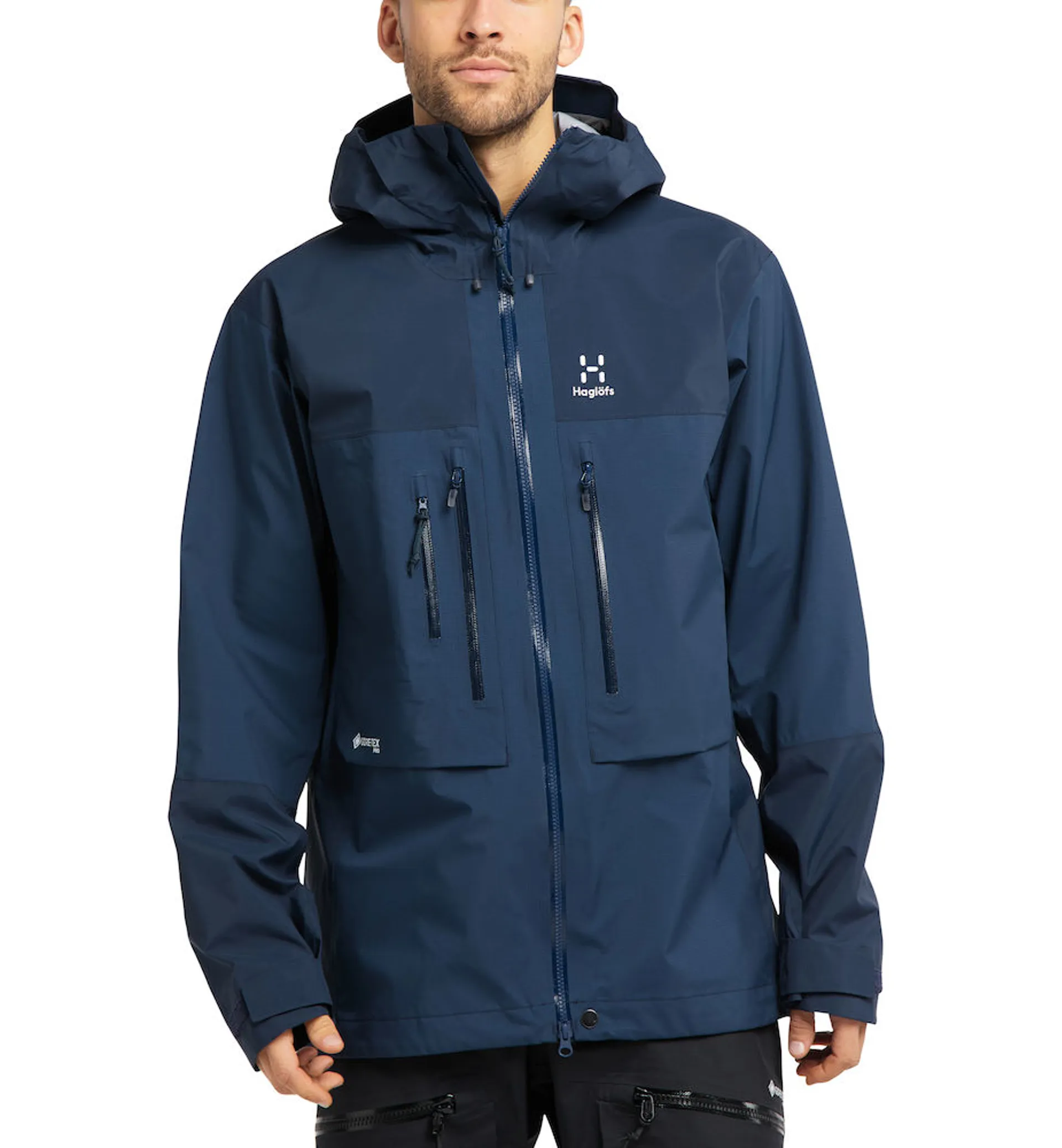 Haglofs | Mens | Roc Nordic | GTX Pro | Jacket | Tarn Blue