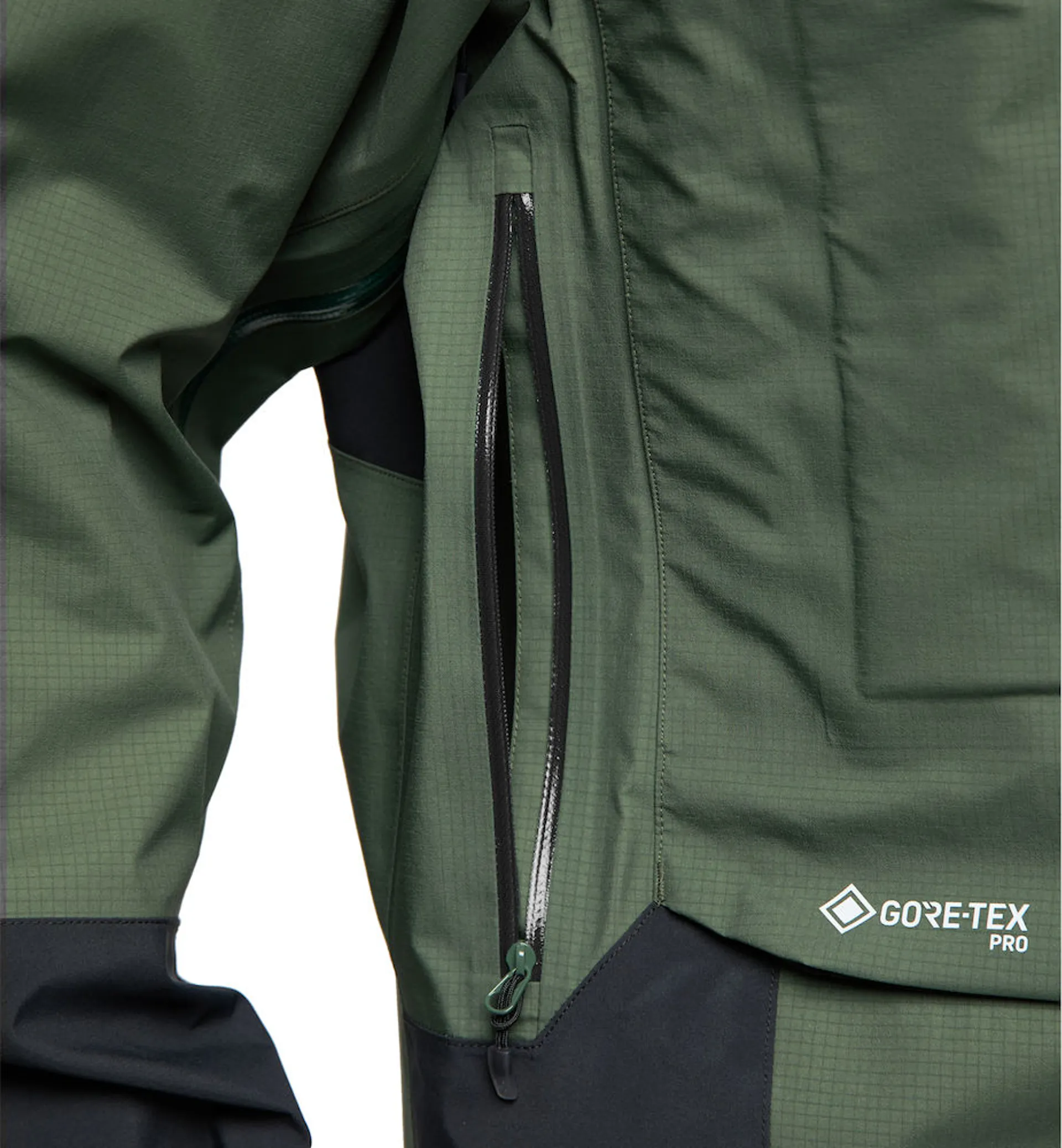Haglofs Mens Roc Nordic GTX Pro Jacket Fjell Green/True Black