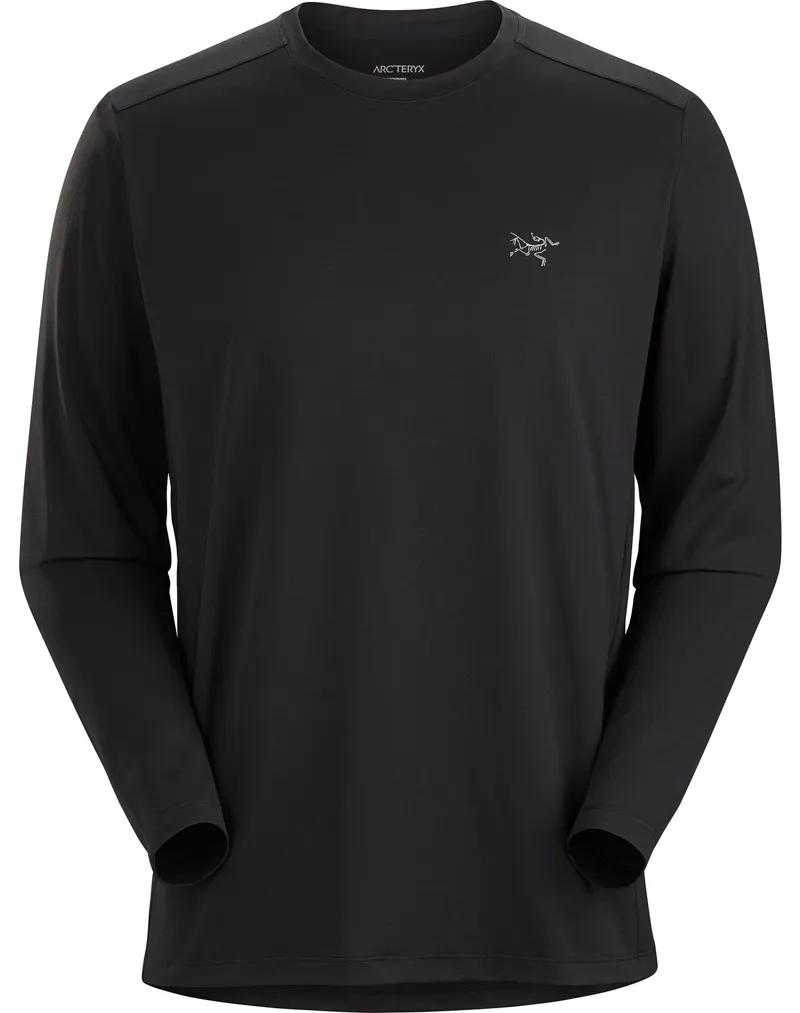 Arcteryx Mens Cormac Crew LS Black