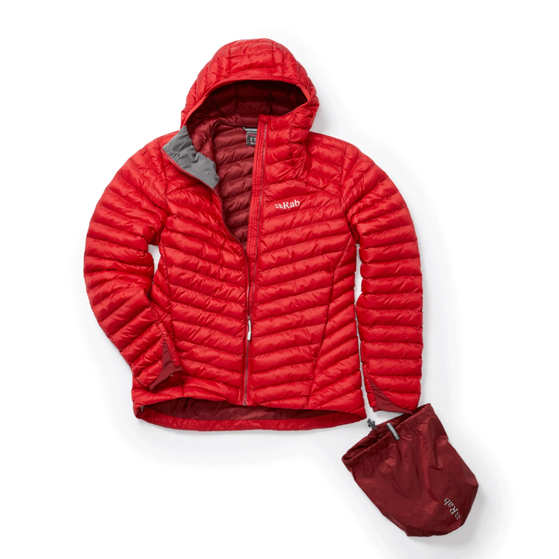 Rab Womens Cirrus Alpine Jacket Ascent Red