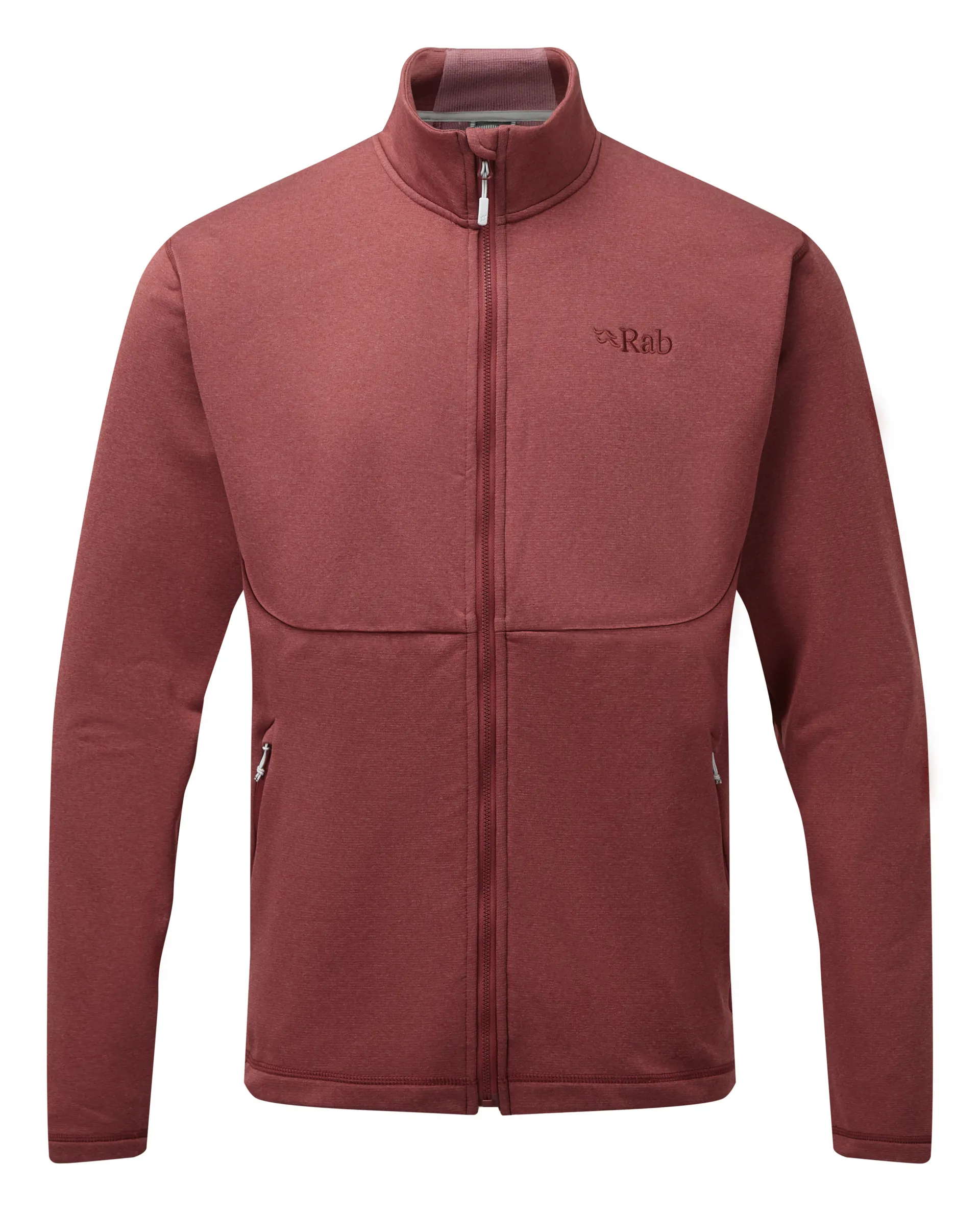 Rab Geon Jacket Mens Oxblood Red/Ascent Red Marl