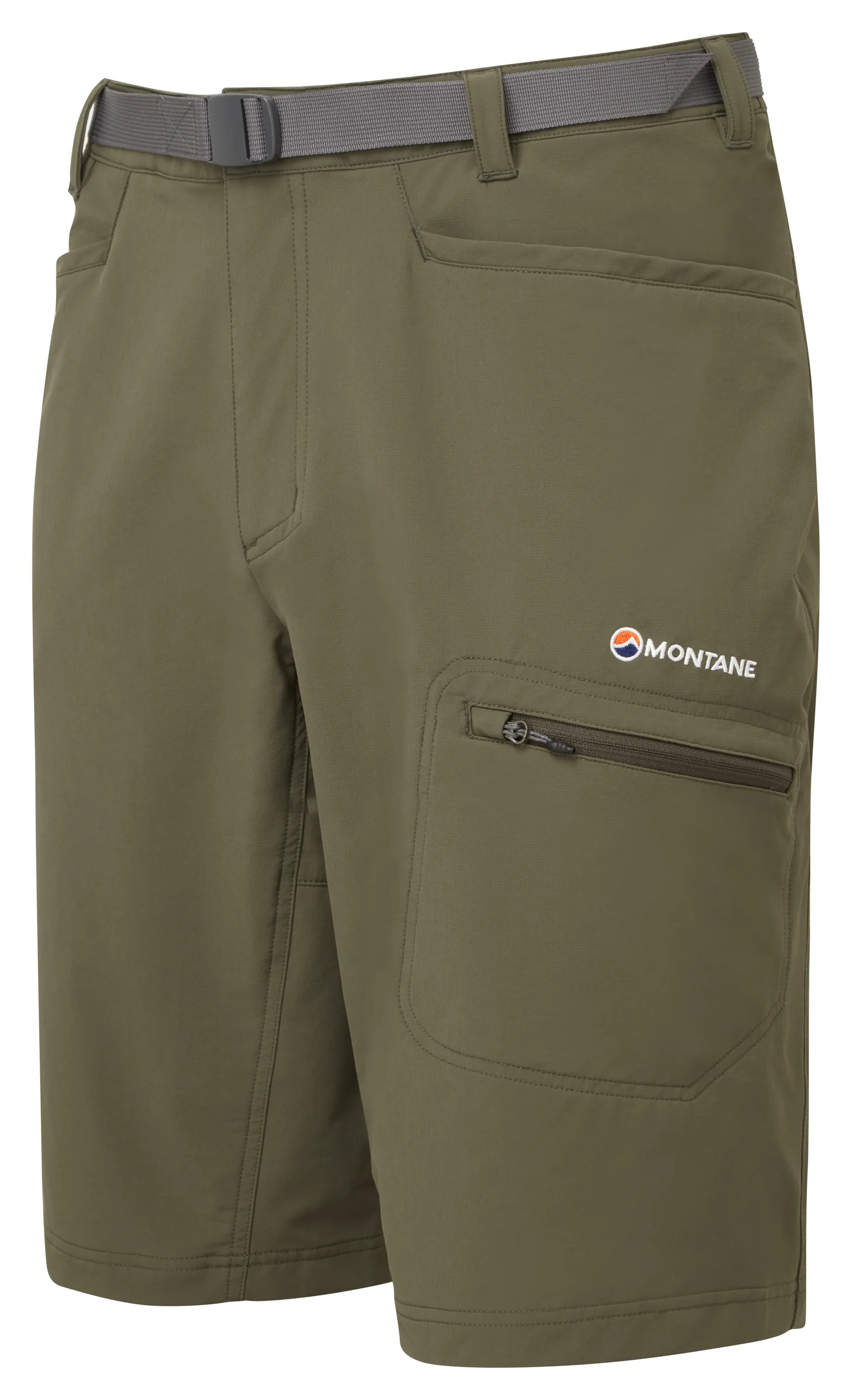Montane Mens Dyno Stretch Shorts Kelp Green