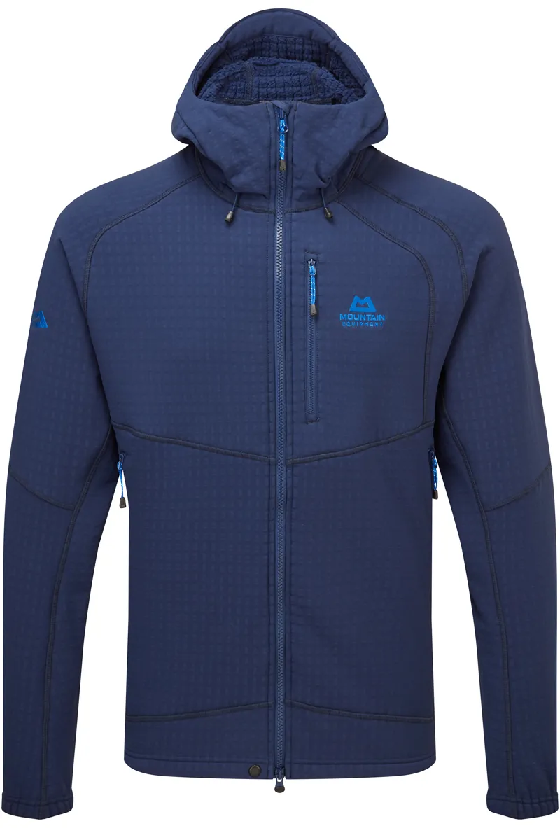 Mountain Equipment Mens Mantle Hooded Jacket Medieval Blue