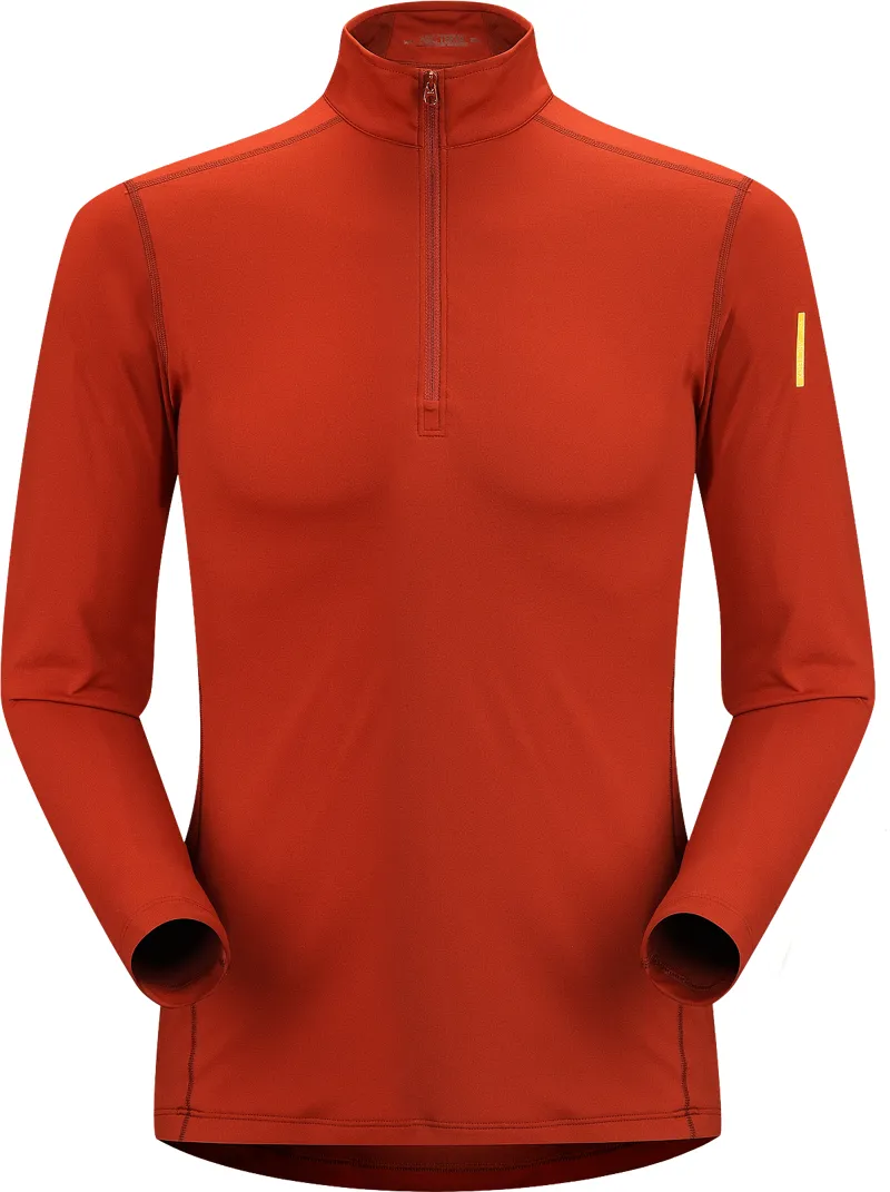 Arcteryx | Mens | Phase AR | Zip Neck LS | Rooibos