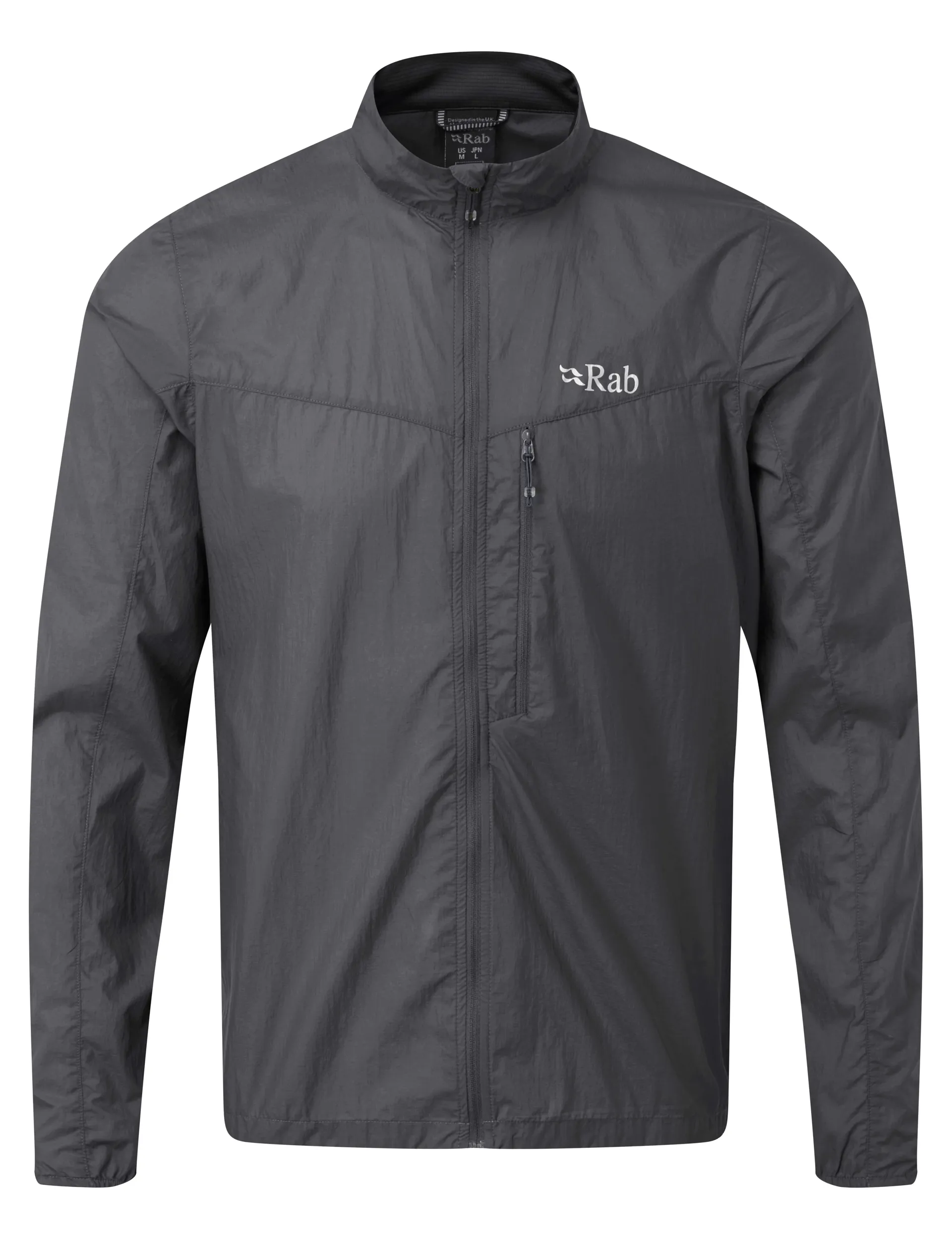 Rab Mens Vital Windshell Jacket Graphene