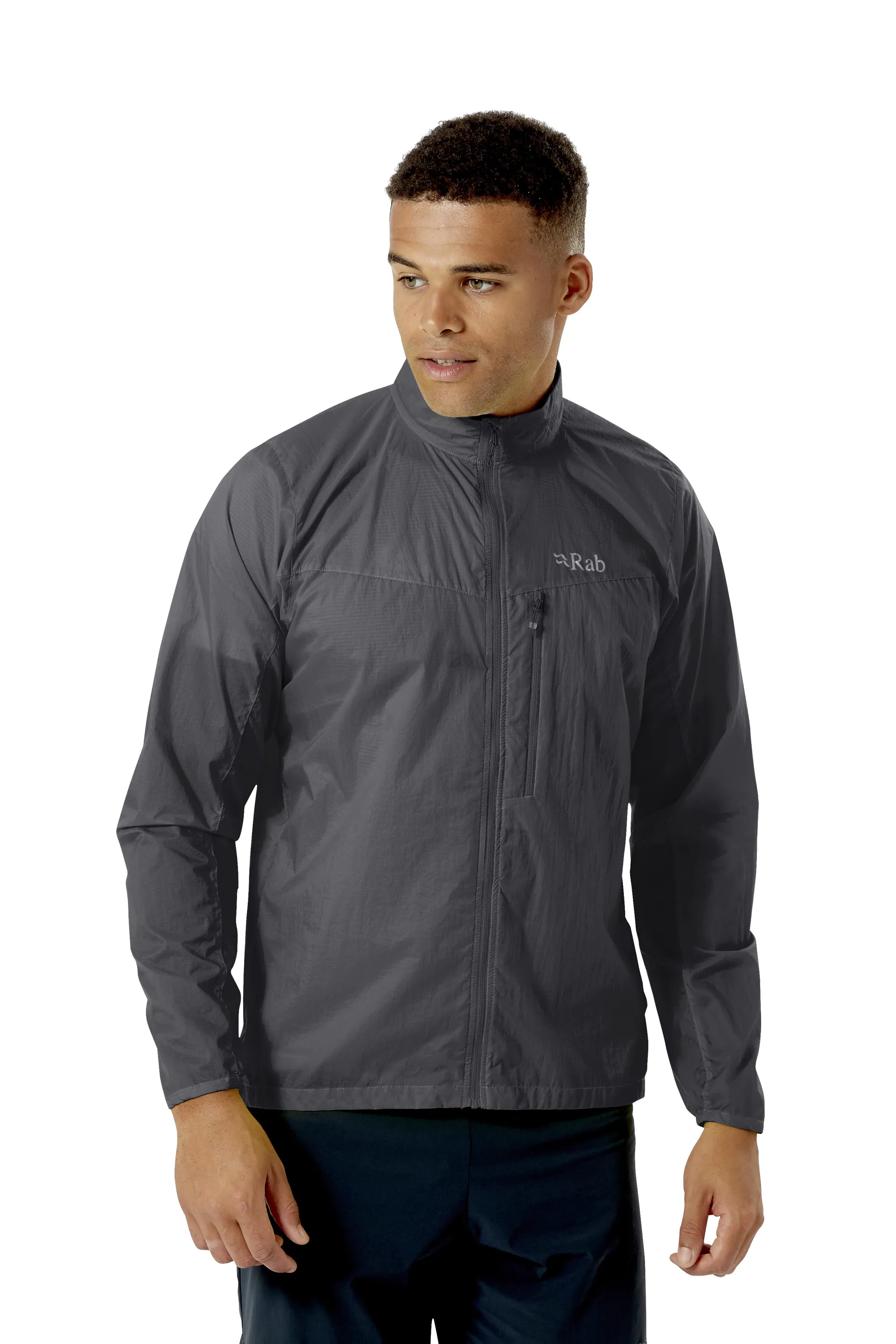 Rab Mens Vital Windshell Jacket Graphene
