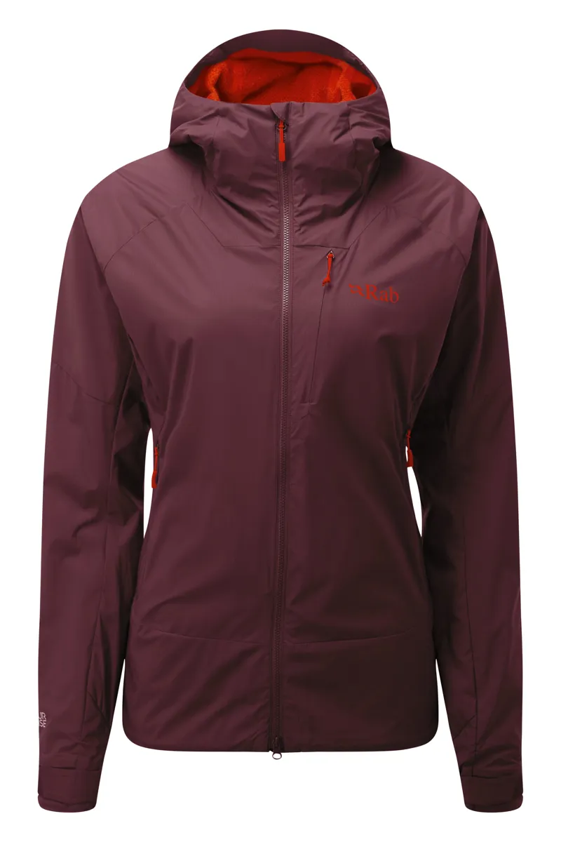 Rab Womens VR Summit Jacket Deep Heather