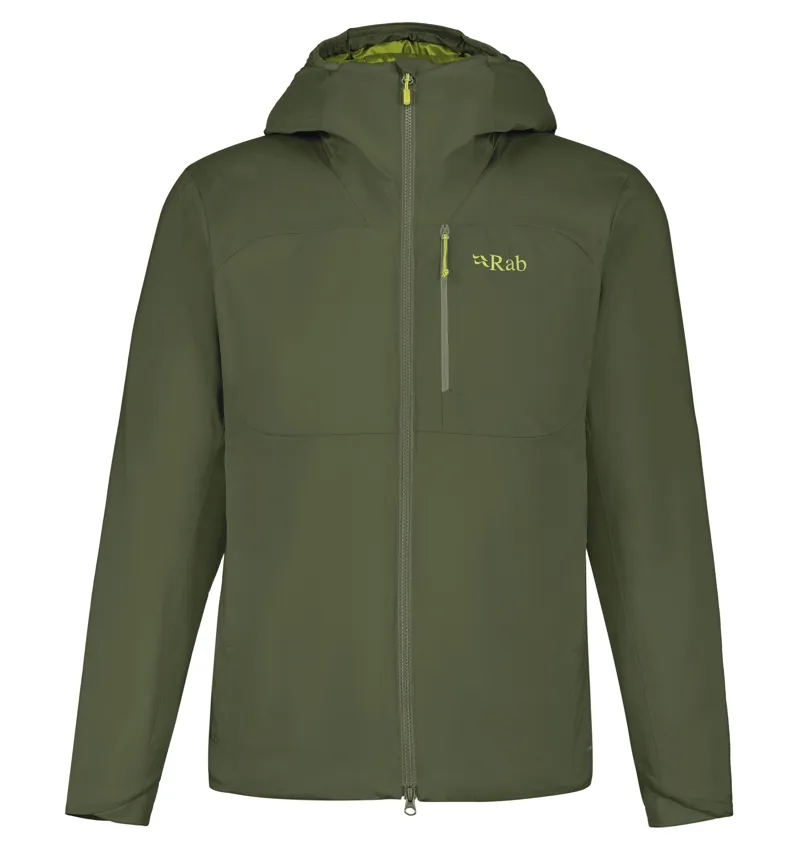 Rab Mens Xenair Alpine Jacket Army