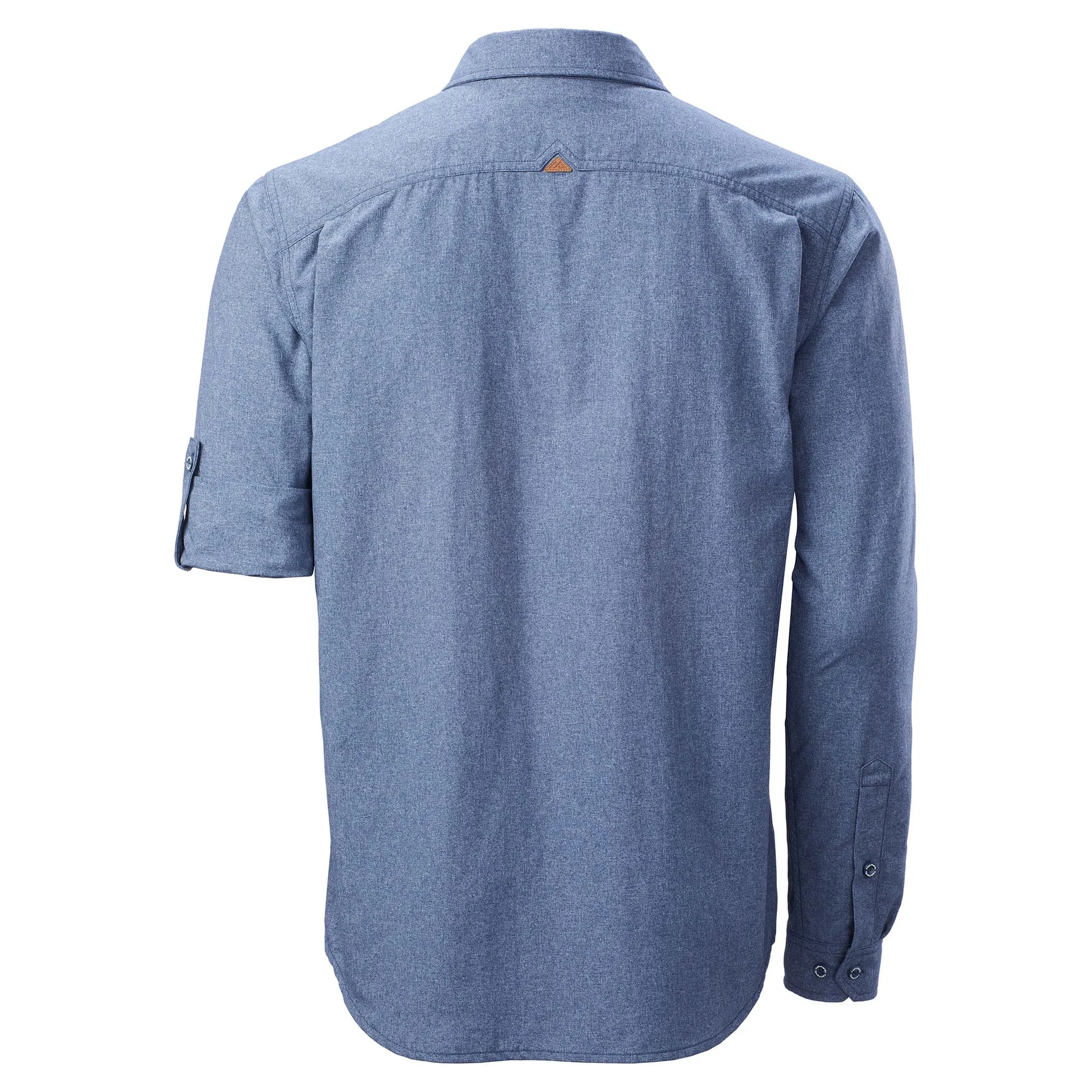 Kathmandu Mens RFIDtech Long Sleeve Shirt Blue Marle