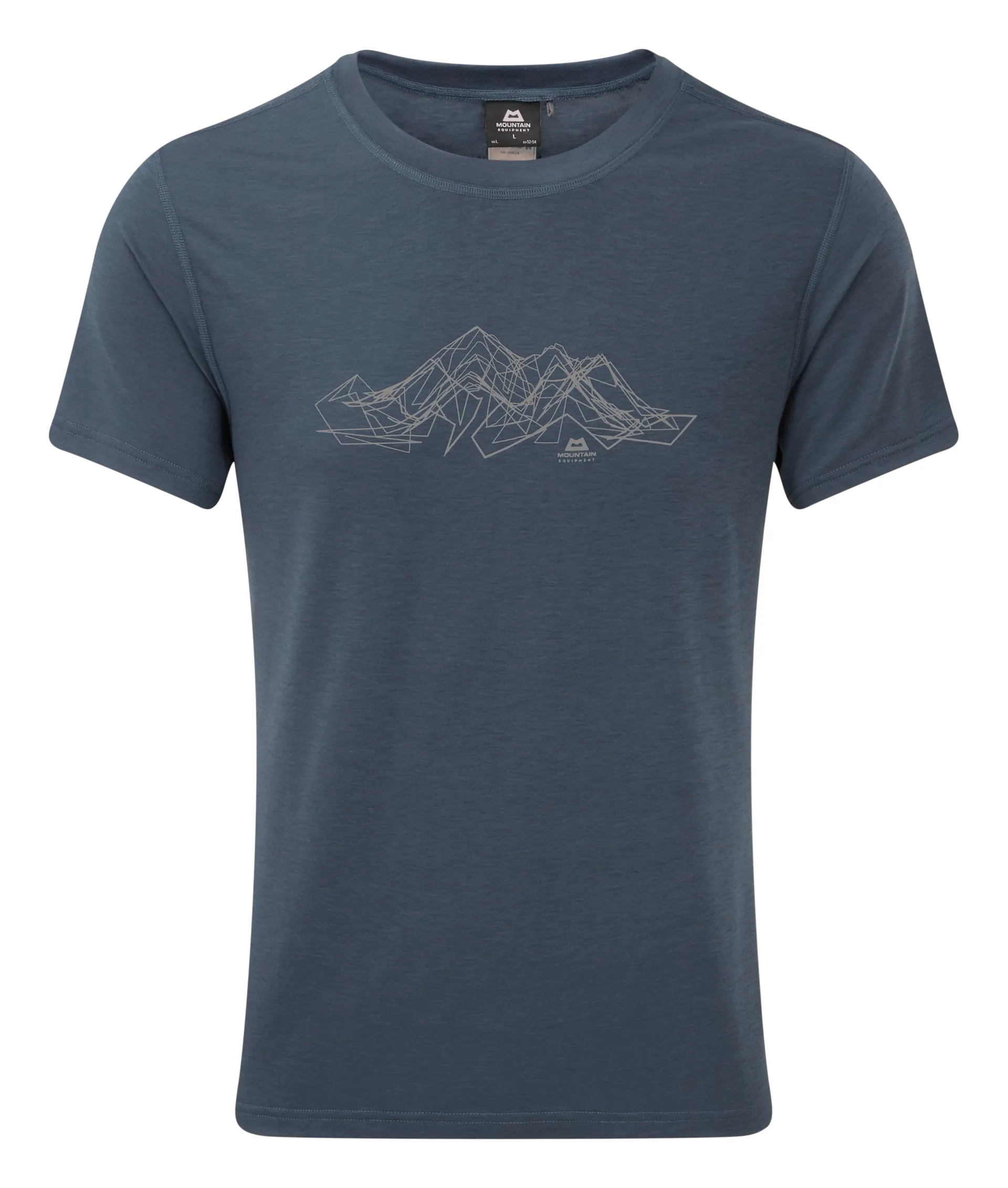 Mountain Equipment | Mens | Groundup | Mountain | Tee | Denim
